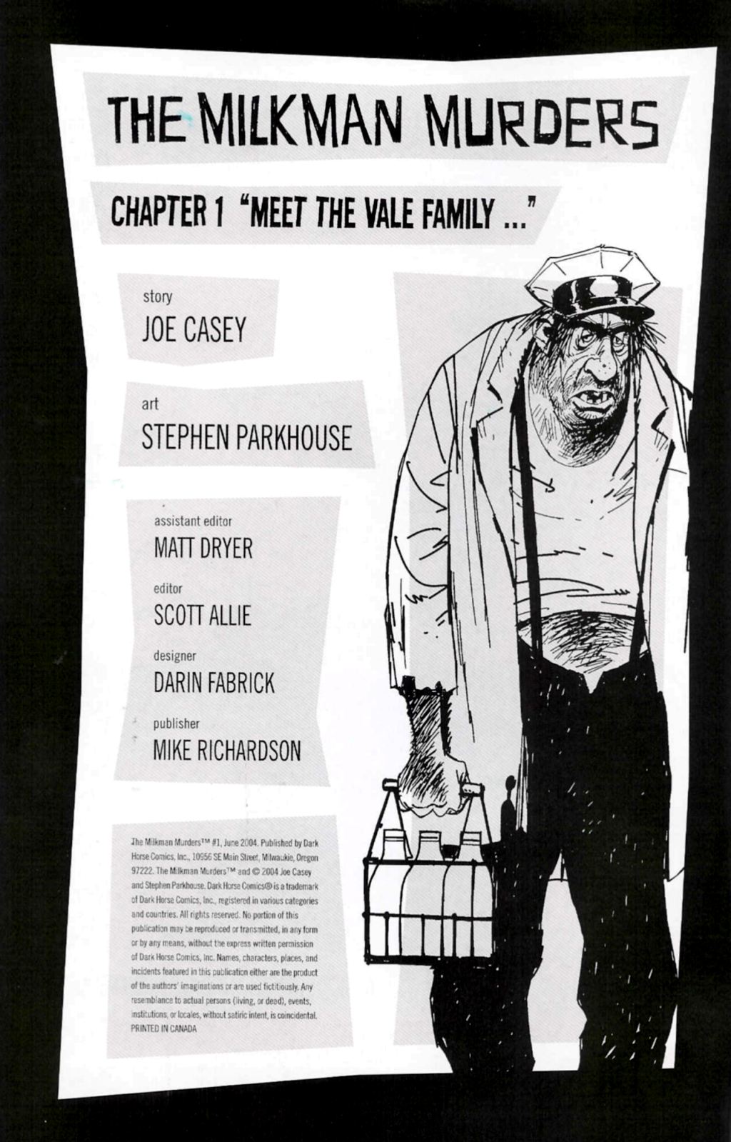 Read online The Milkman Murders comic - Issue #1