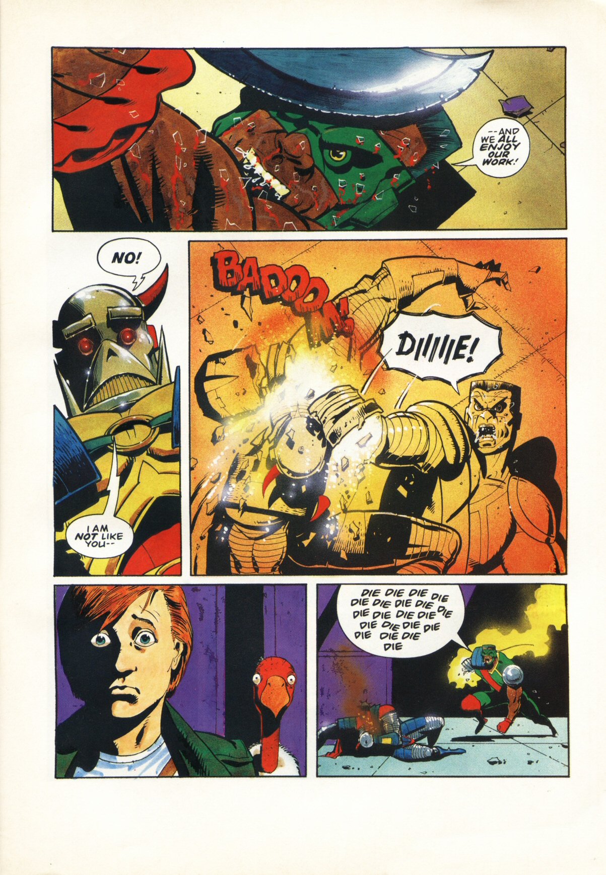 Read online Marvel Graphic Novel comic - Issue #2 Death's Head - The ...