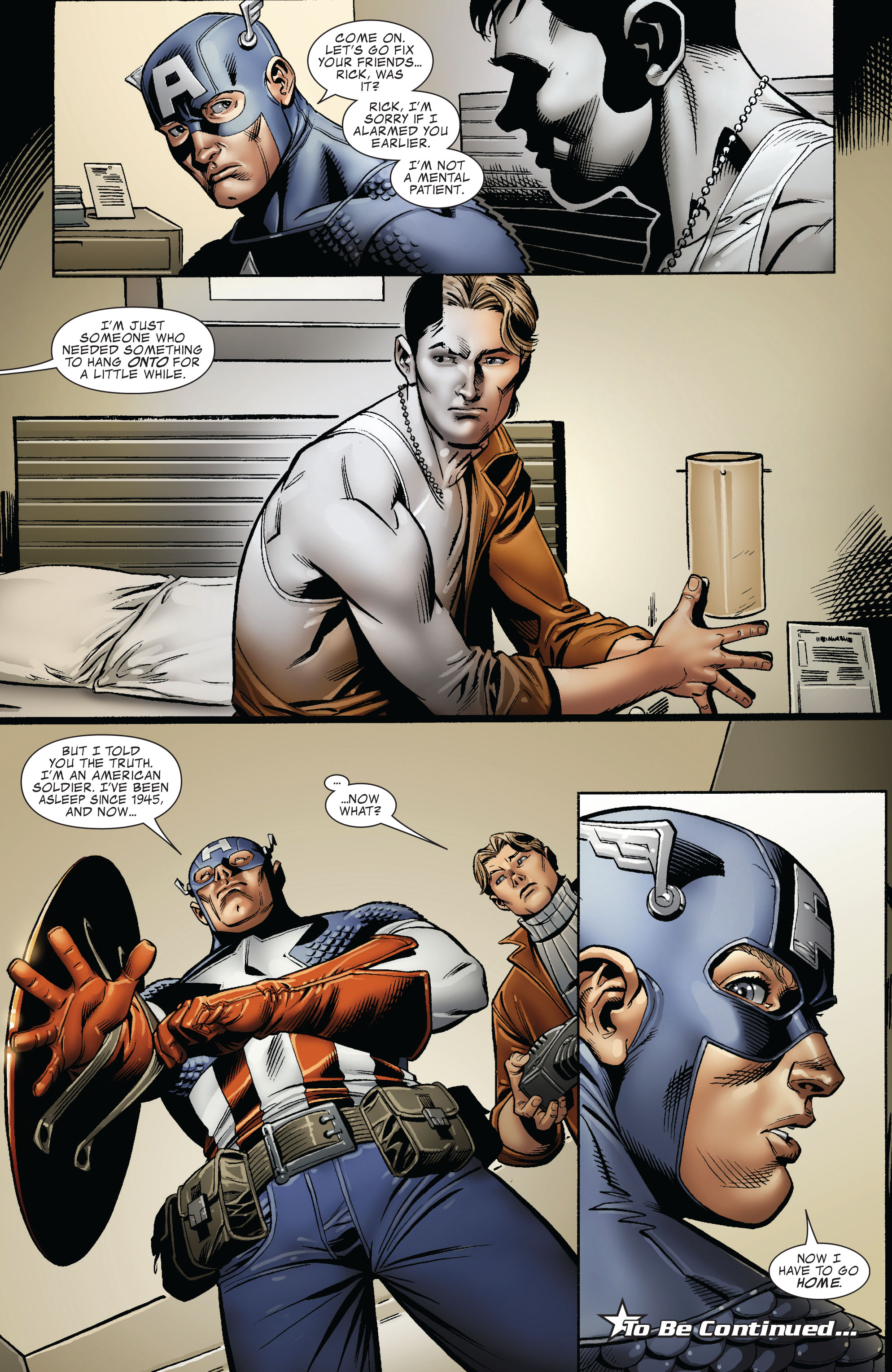 Read online Captain America: Man Out of Time comic - Issue #2