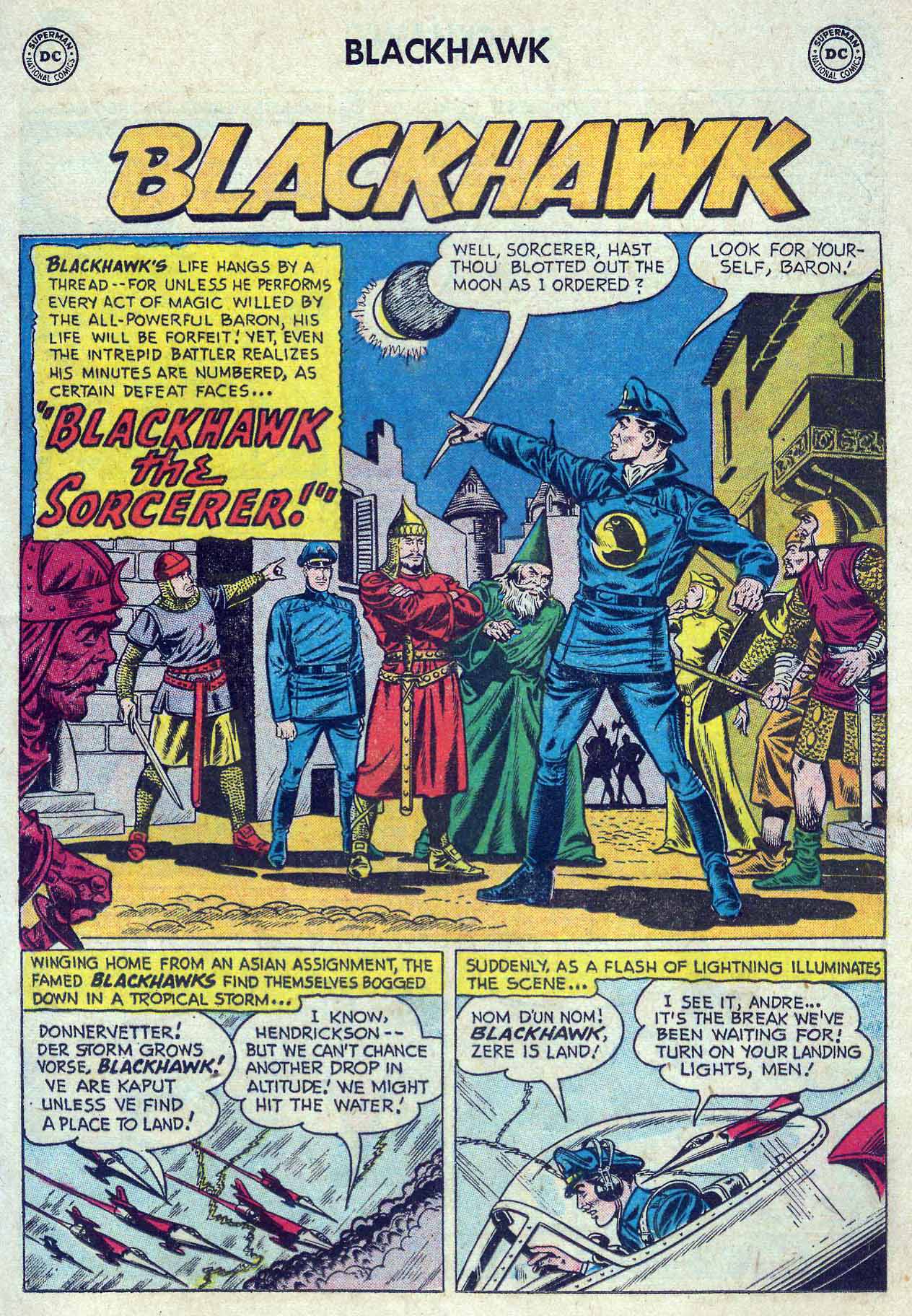Read online Blackhawk (1957) comic - Issue #109