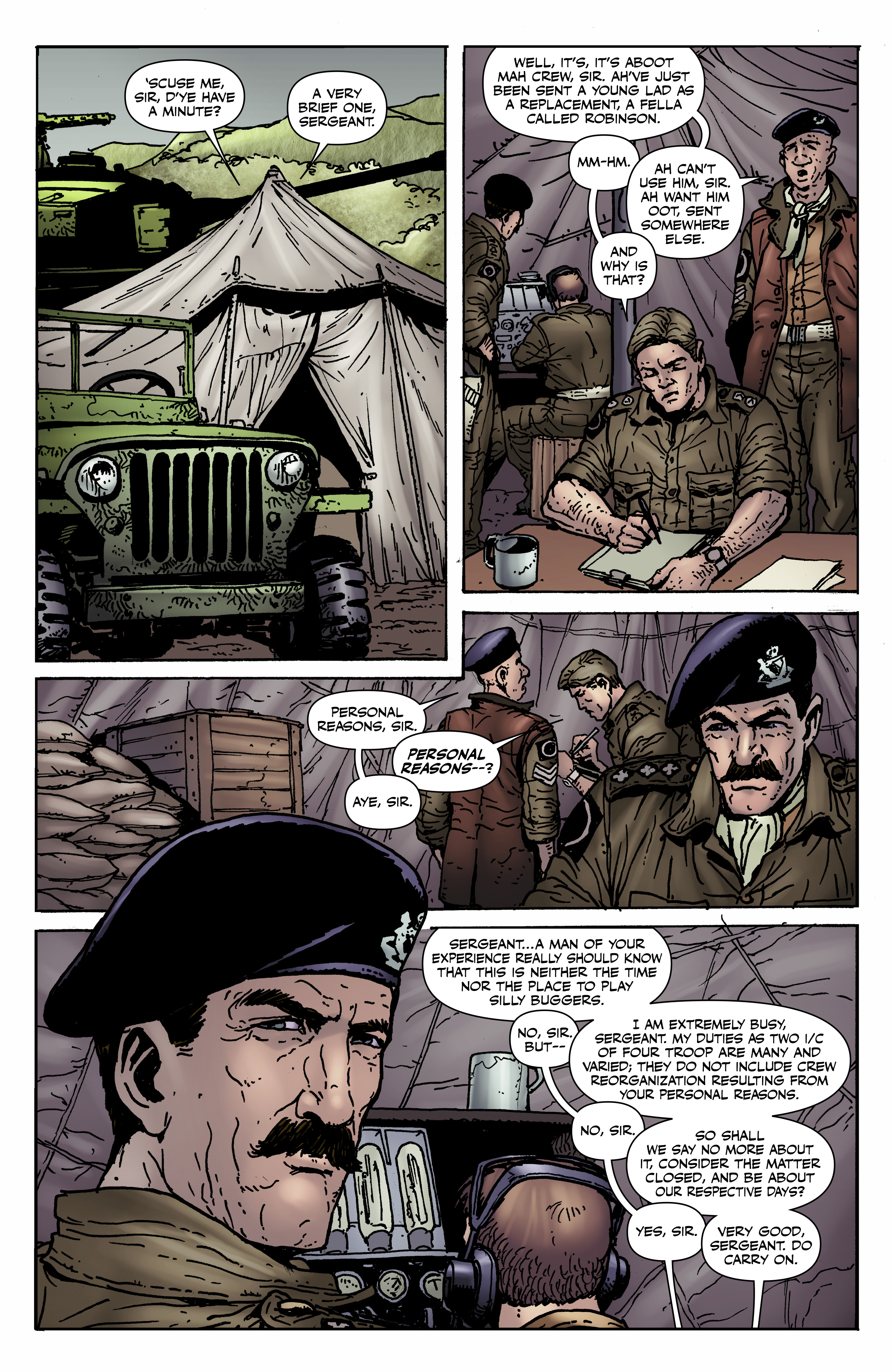Read online Battlefields comic - Issue # TPB 1