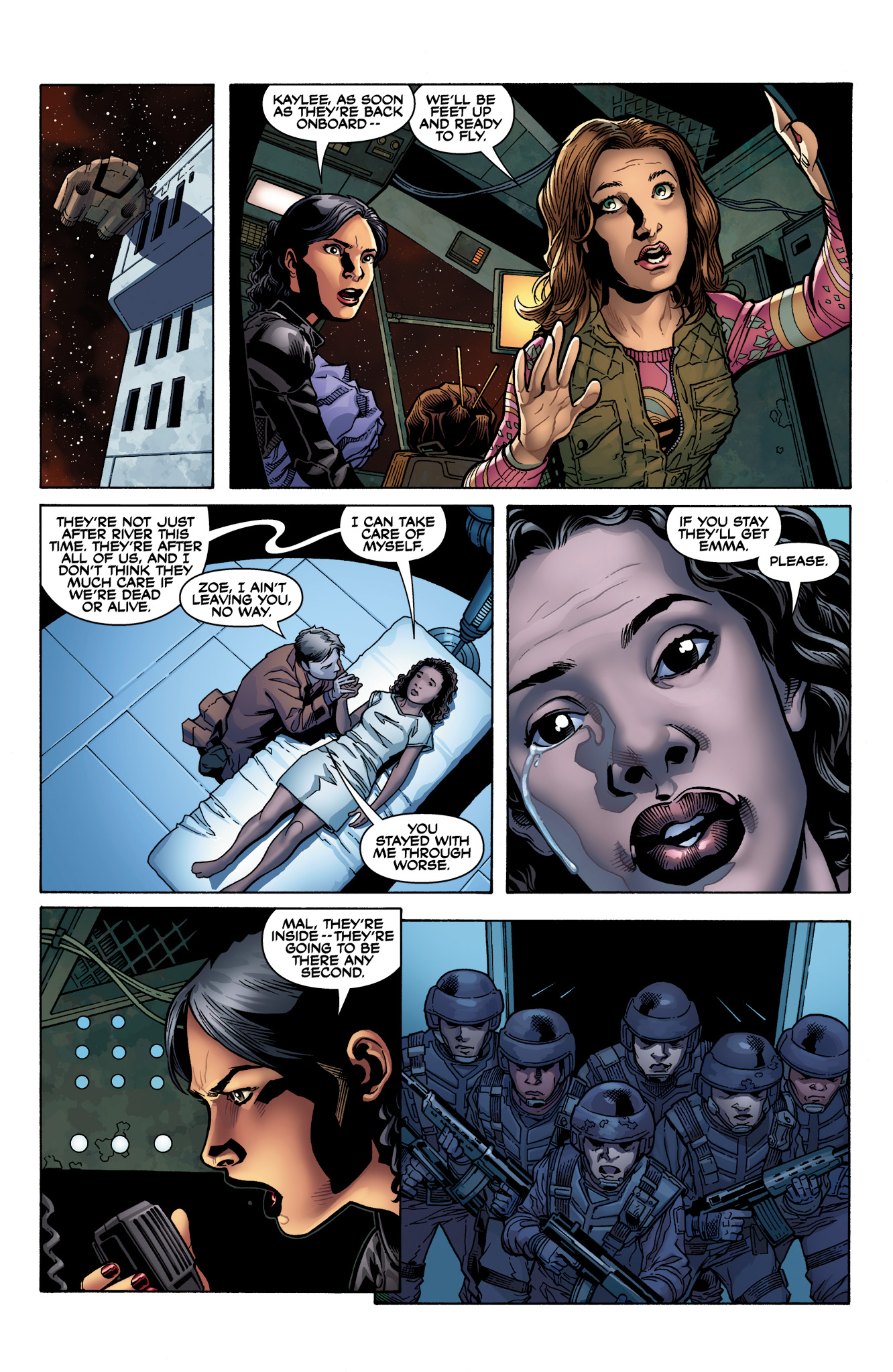 Read online Serenity: Firefly Class 03-K64 Leaves on the Wind comic - Issue #2