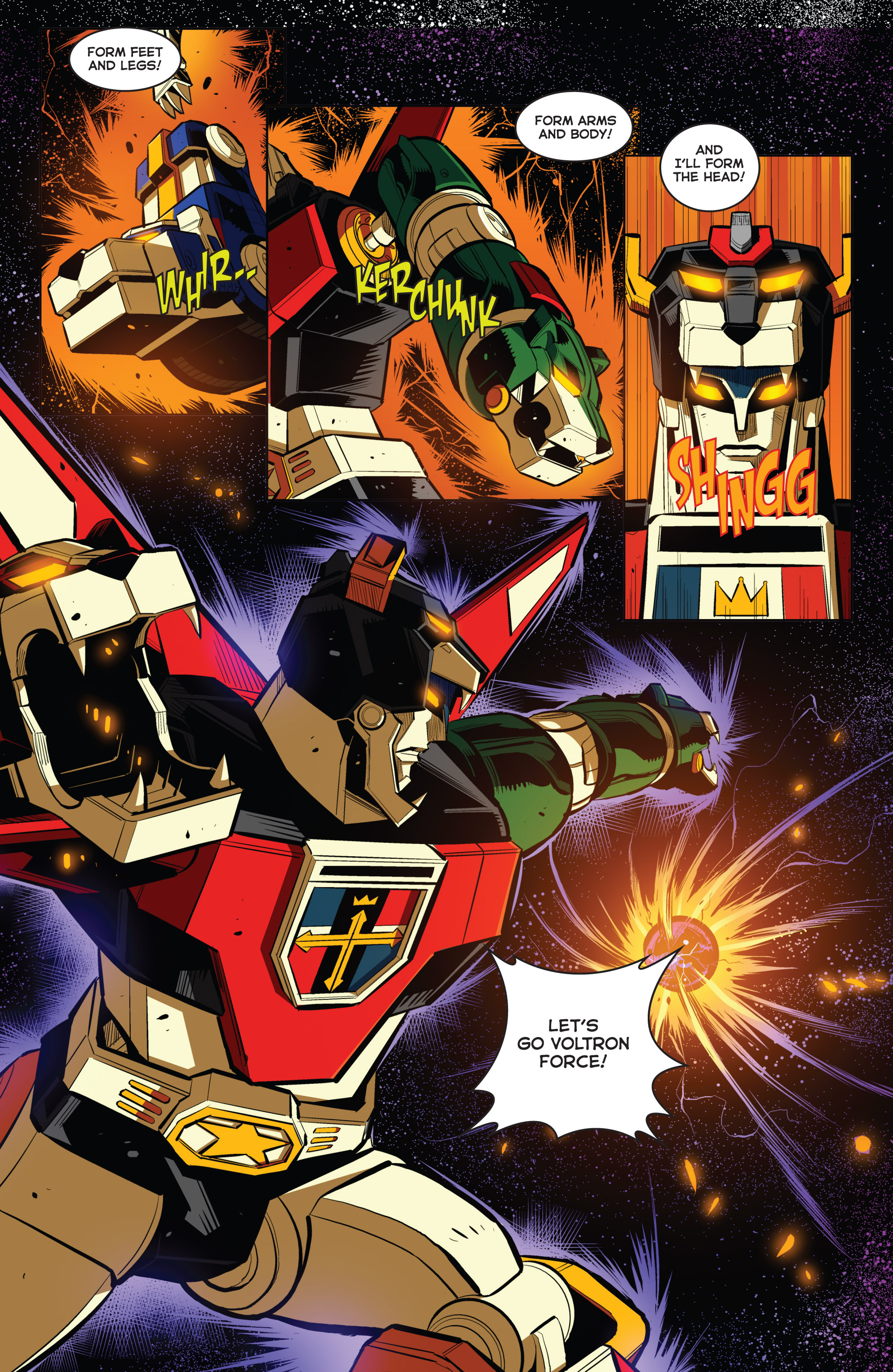 Read online Robotech/Voltron comic - Issue #1
