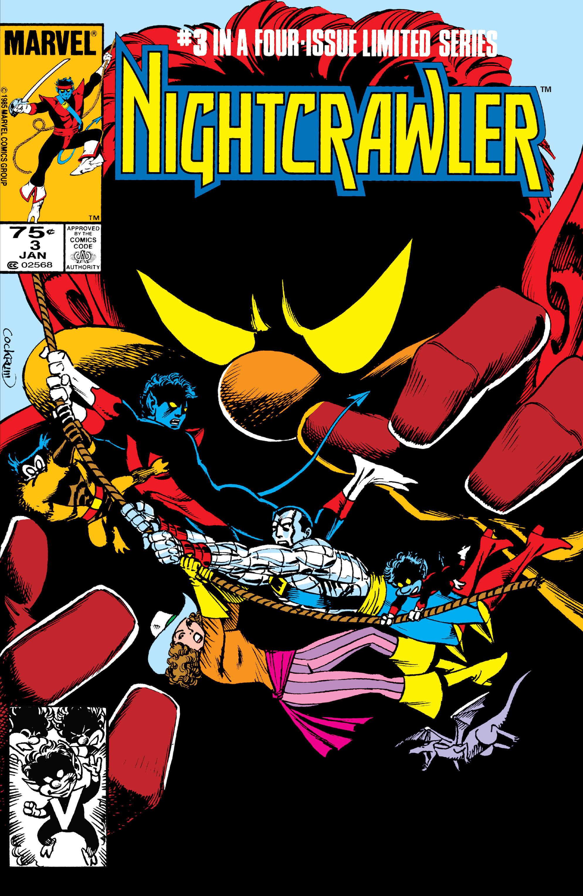 Read online Nightcrawler (1985) comic - Issue #3