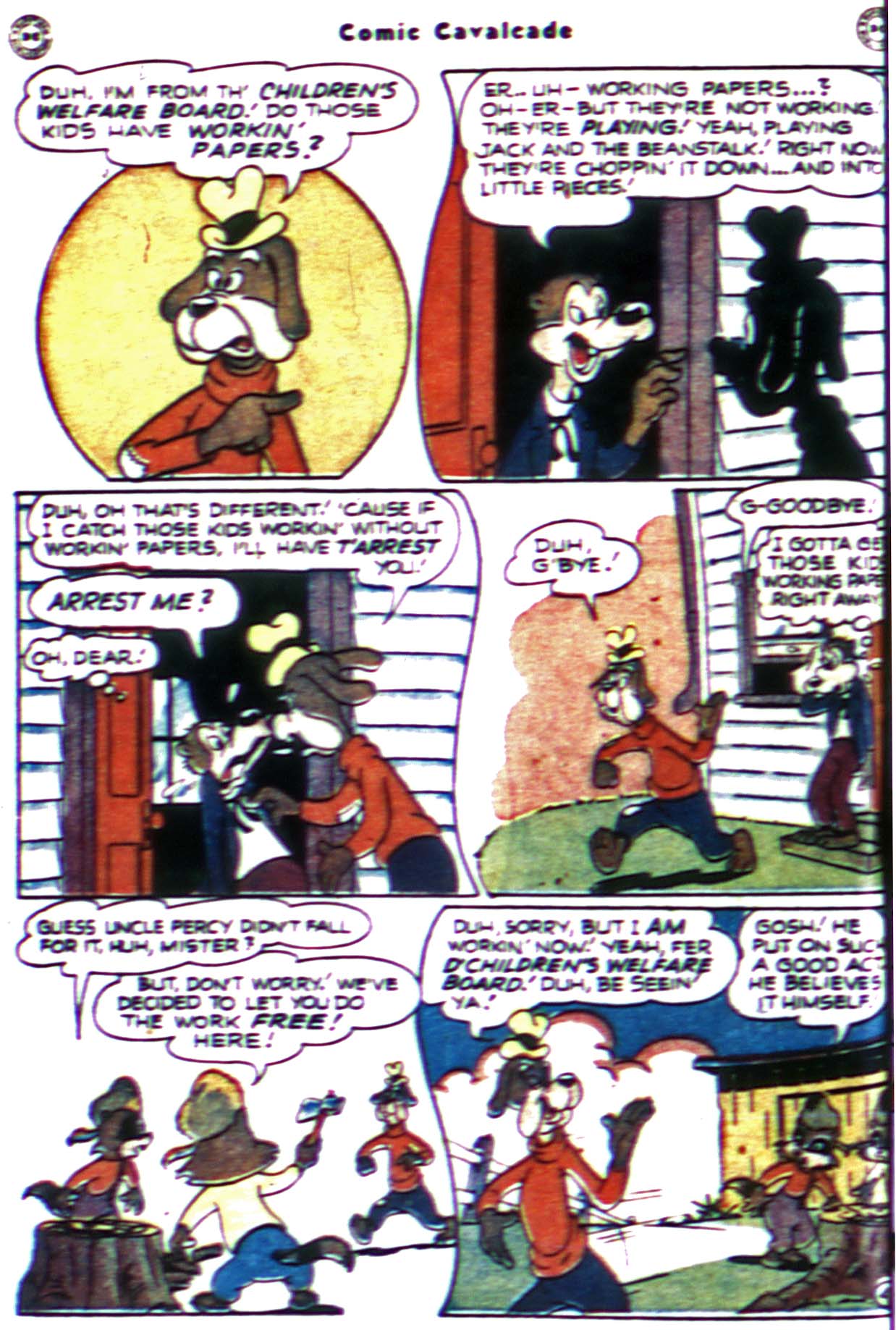 Read online Comic Cavalcade comic - Issue #30