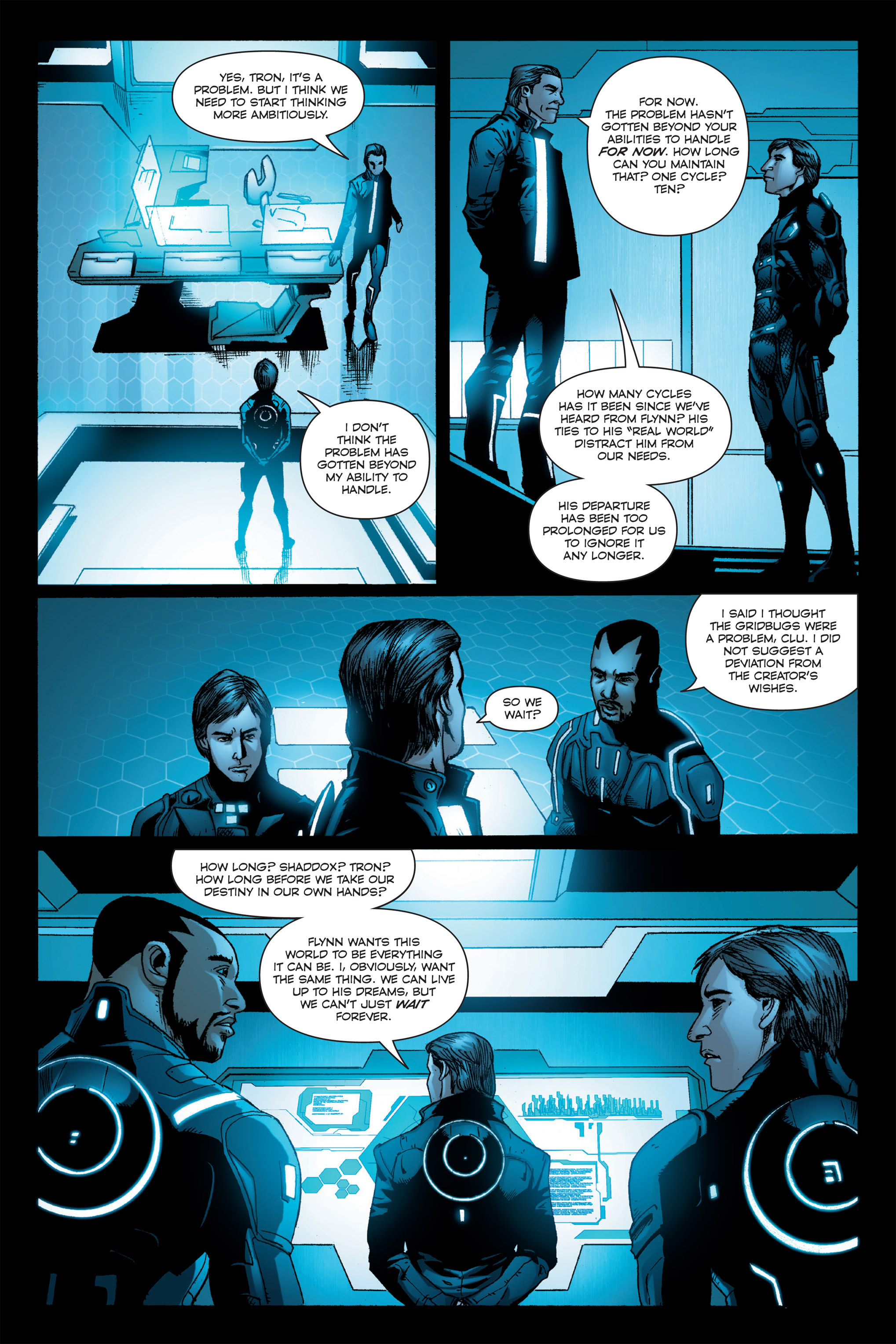 Read online TRON: Betrayal comic - Issue # TPB