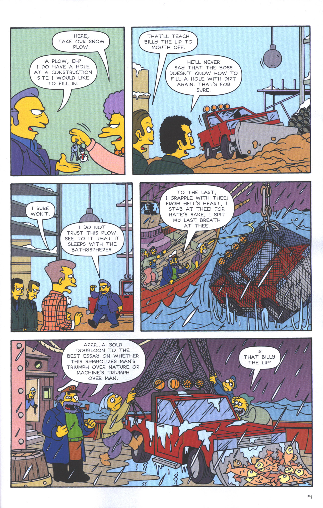 Read online The Simpsons Winter Wingding comic - Issue #4