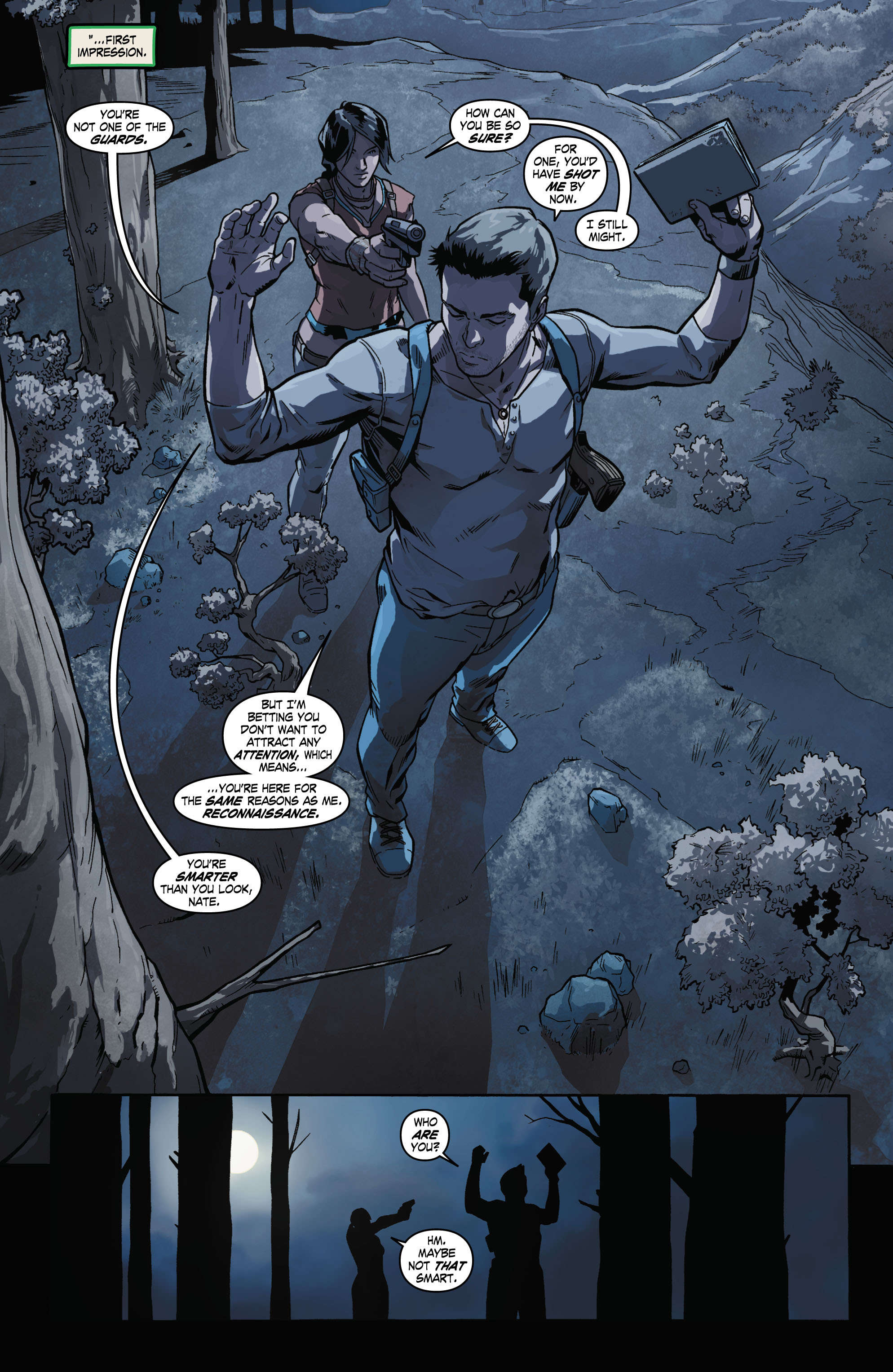 Read online Uncharted comic - Issue #2