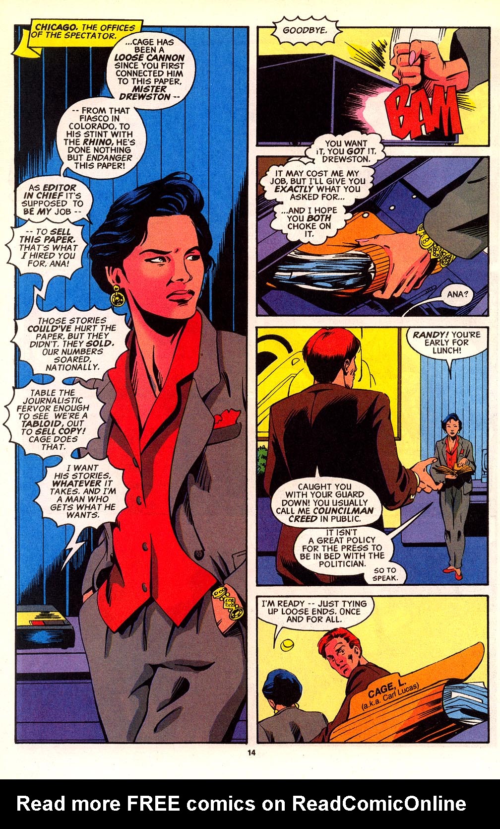 Read online Cage (1992) comic - Issue #16