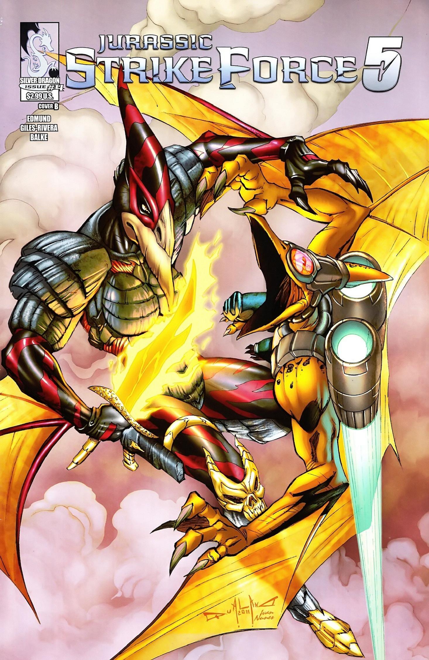 Read online Jurassic StrikeForce 5 comic - Issue #4