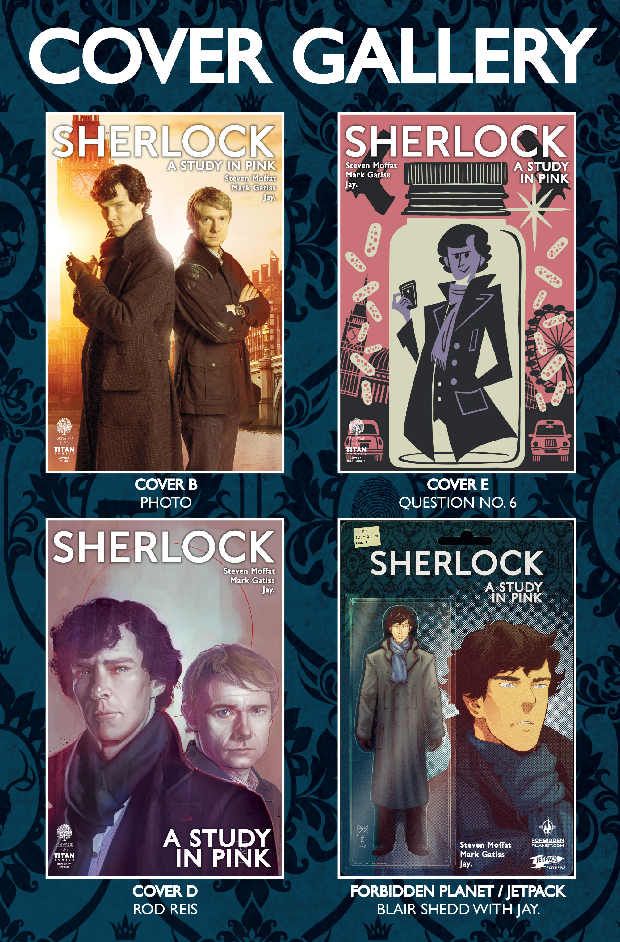 Read online Sherlock: A Study In Pink comic - Issue #1