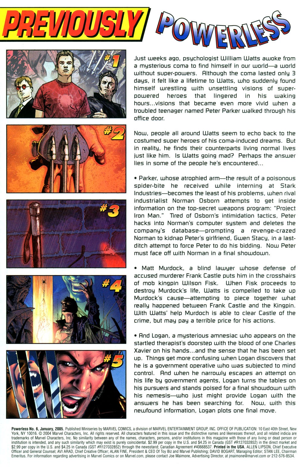 Powerless Issue 6 | Read Powerless Issue 6 comic online in high quality ...