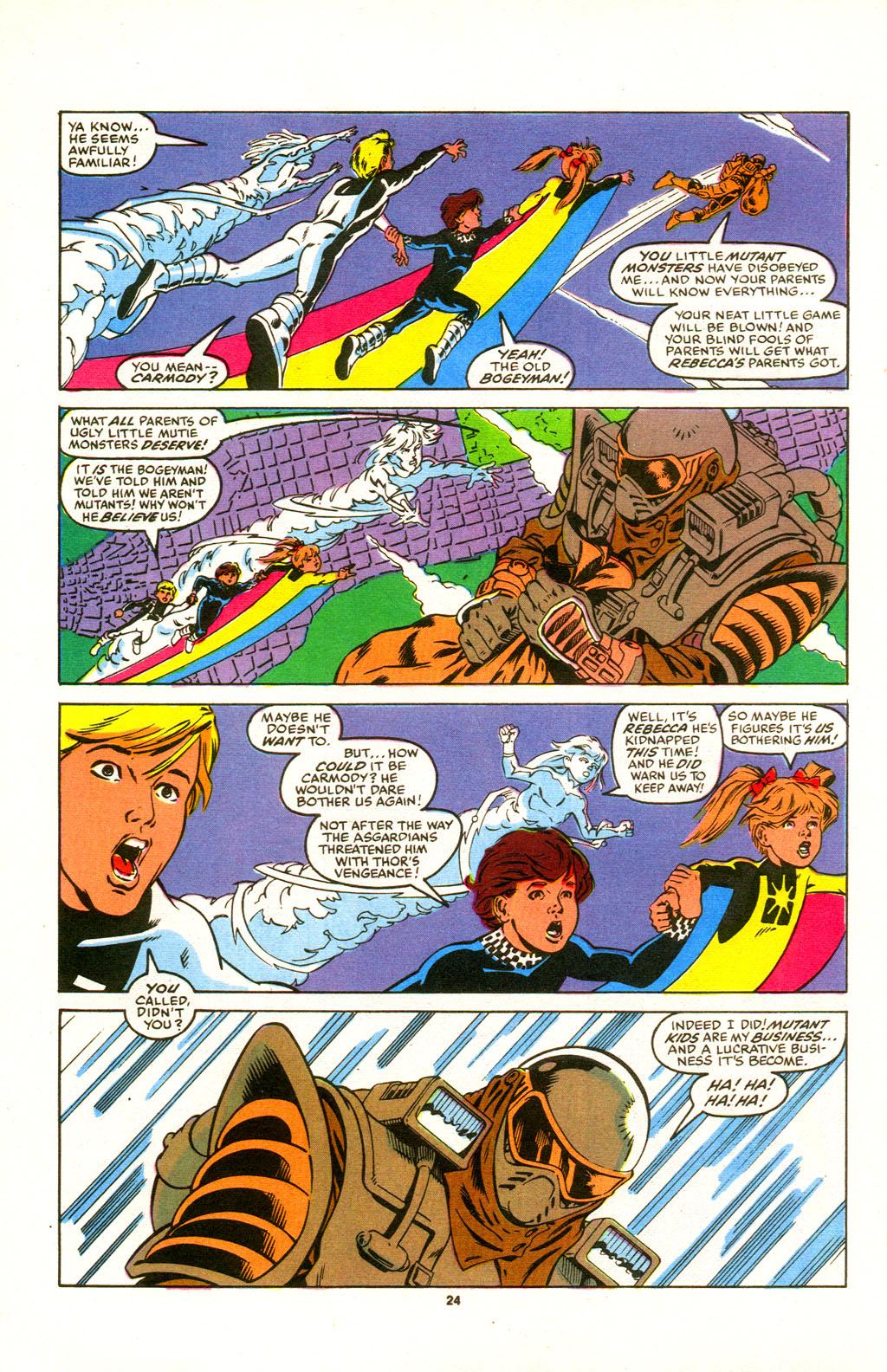 Read online Power Pack (1984) comic - Issue #39