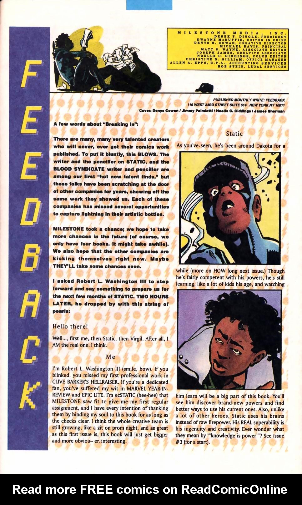 Static Issue 1 | Read Static Issue 1 comic online in high quality. Read ...