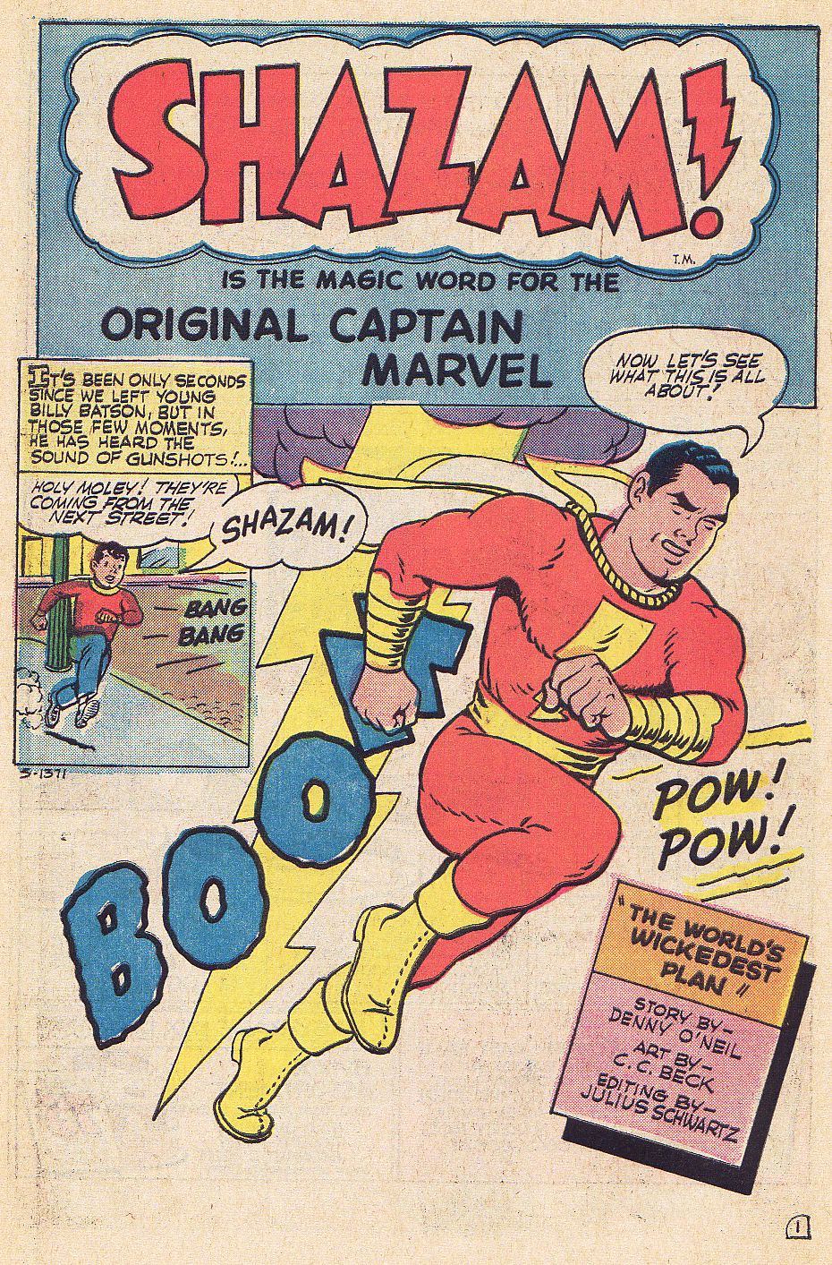Read online Shazam! (1973) comic - Issue #1