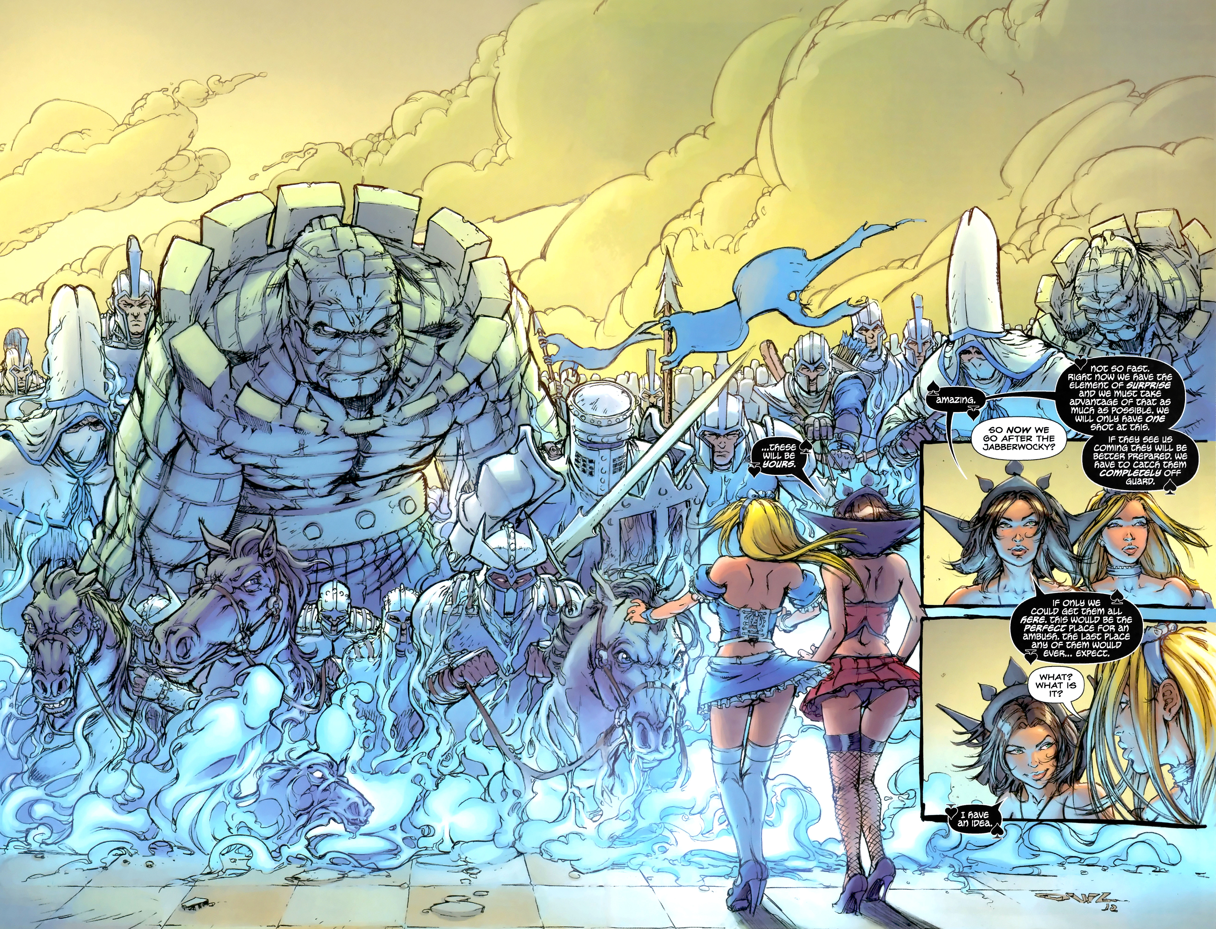 Read online Grimm Fairy Tales presents Alice in Wonderland comic - Issue #5