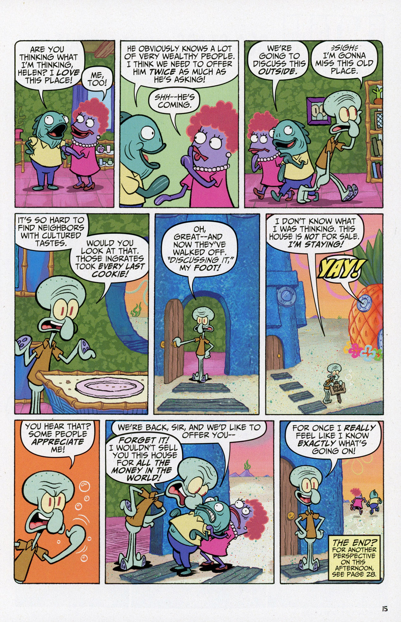 Read online SpongeBob Comics comic - Issue #45