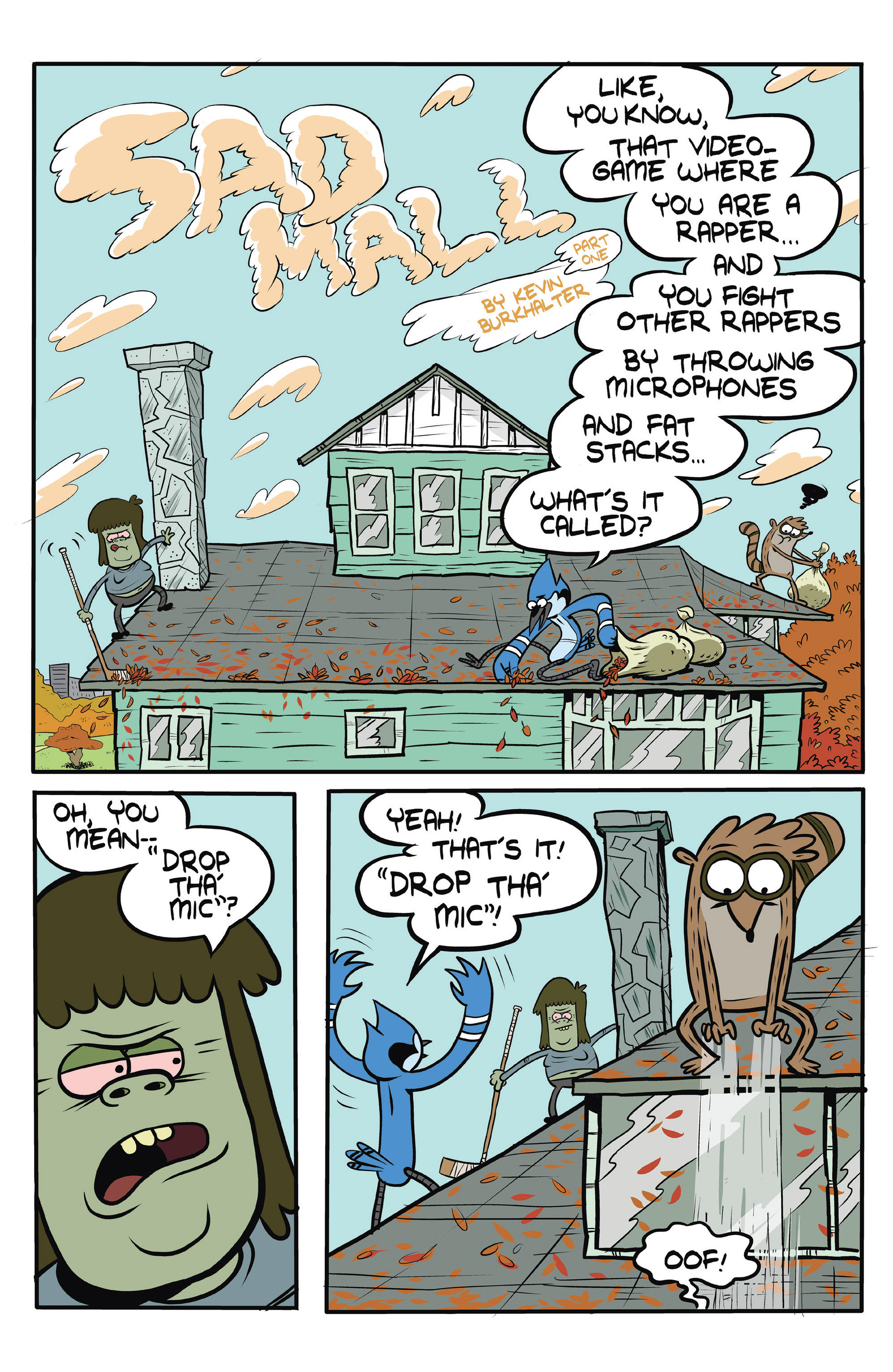 Read online Regular Show comic - Issue #21