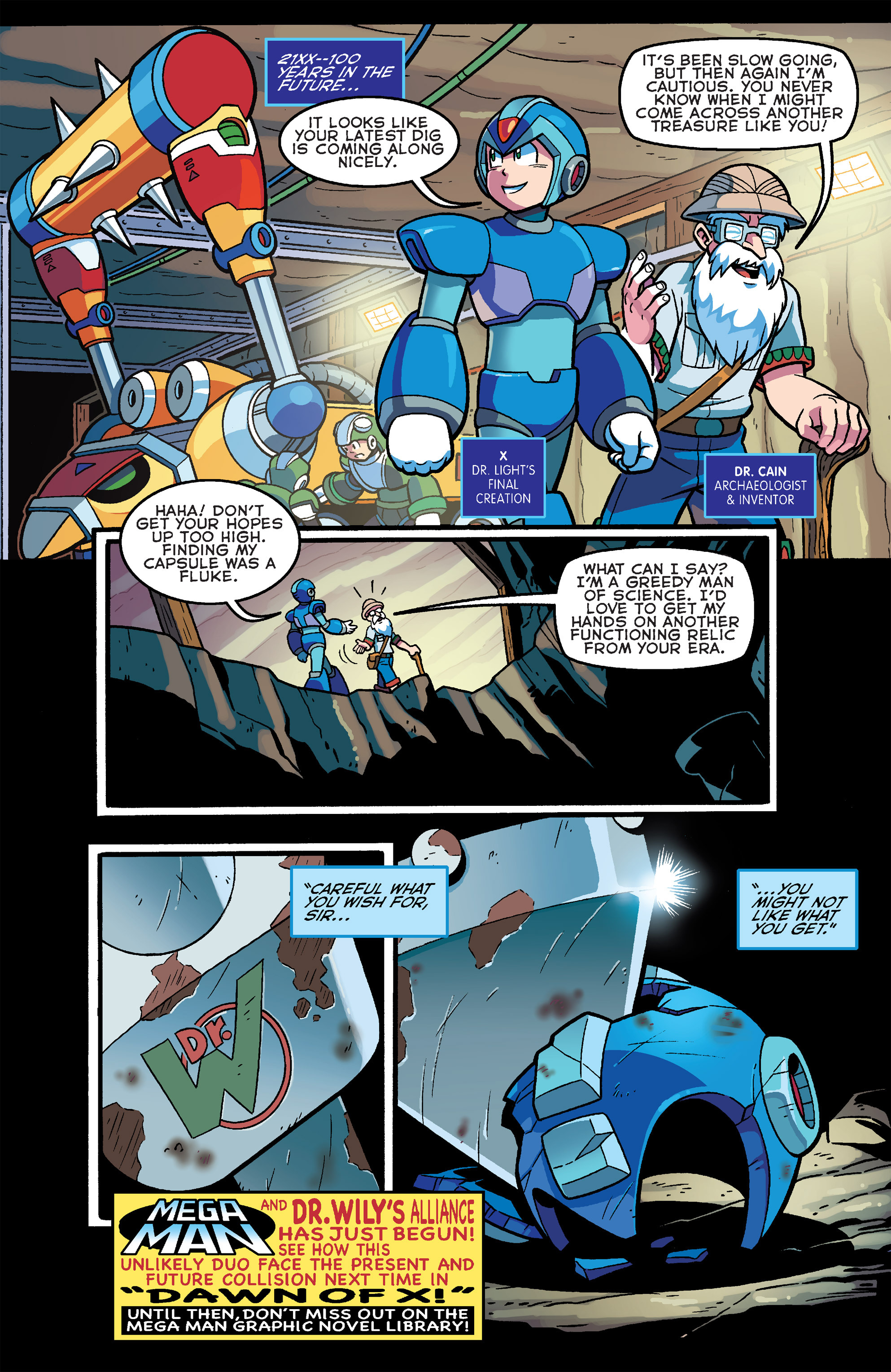 Read online Mega Man comic - Issue #36