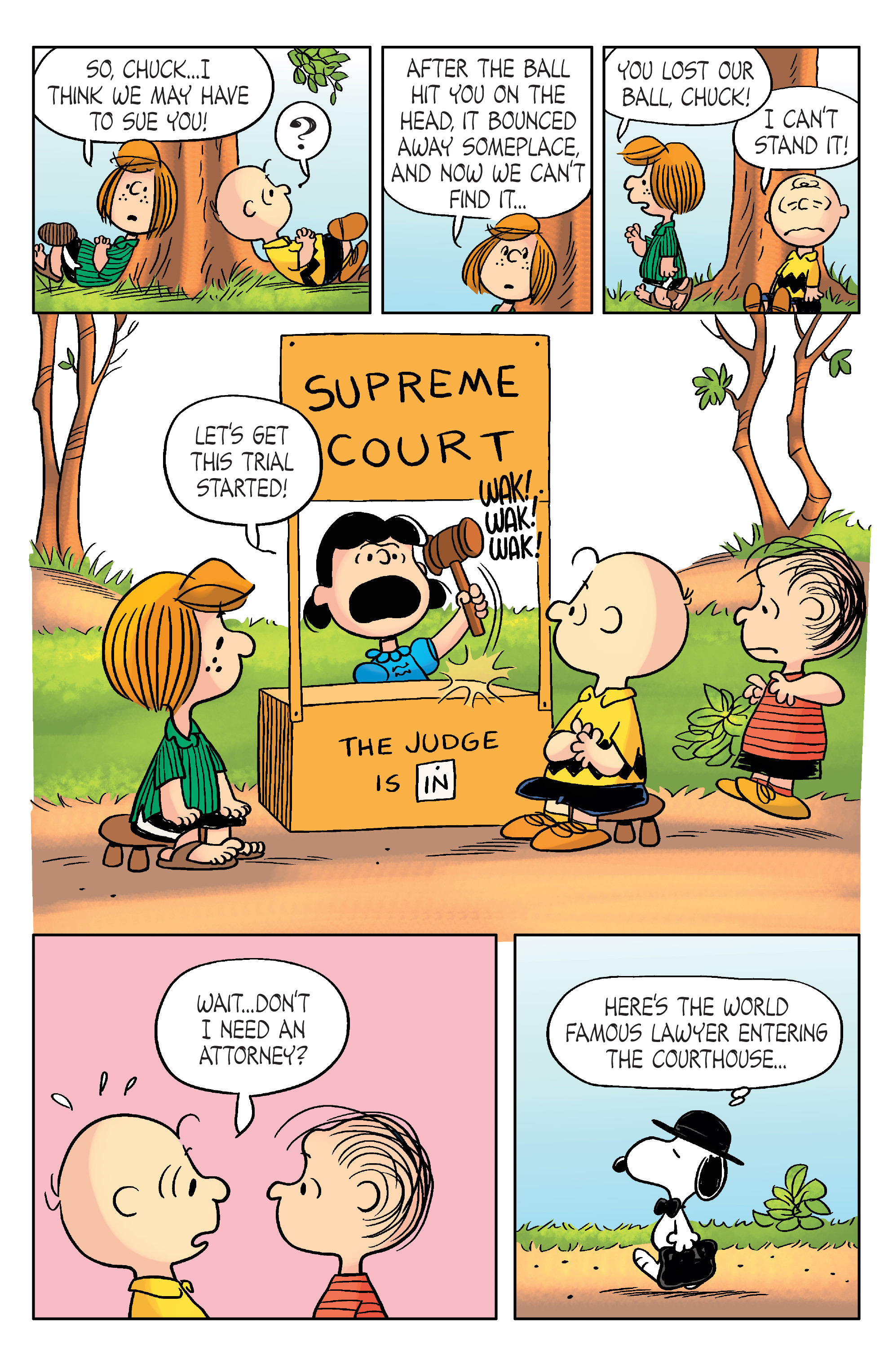 Read online Peanuts (2012) comic - Issue #20
