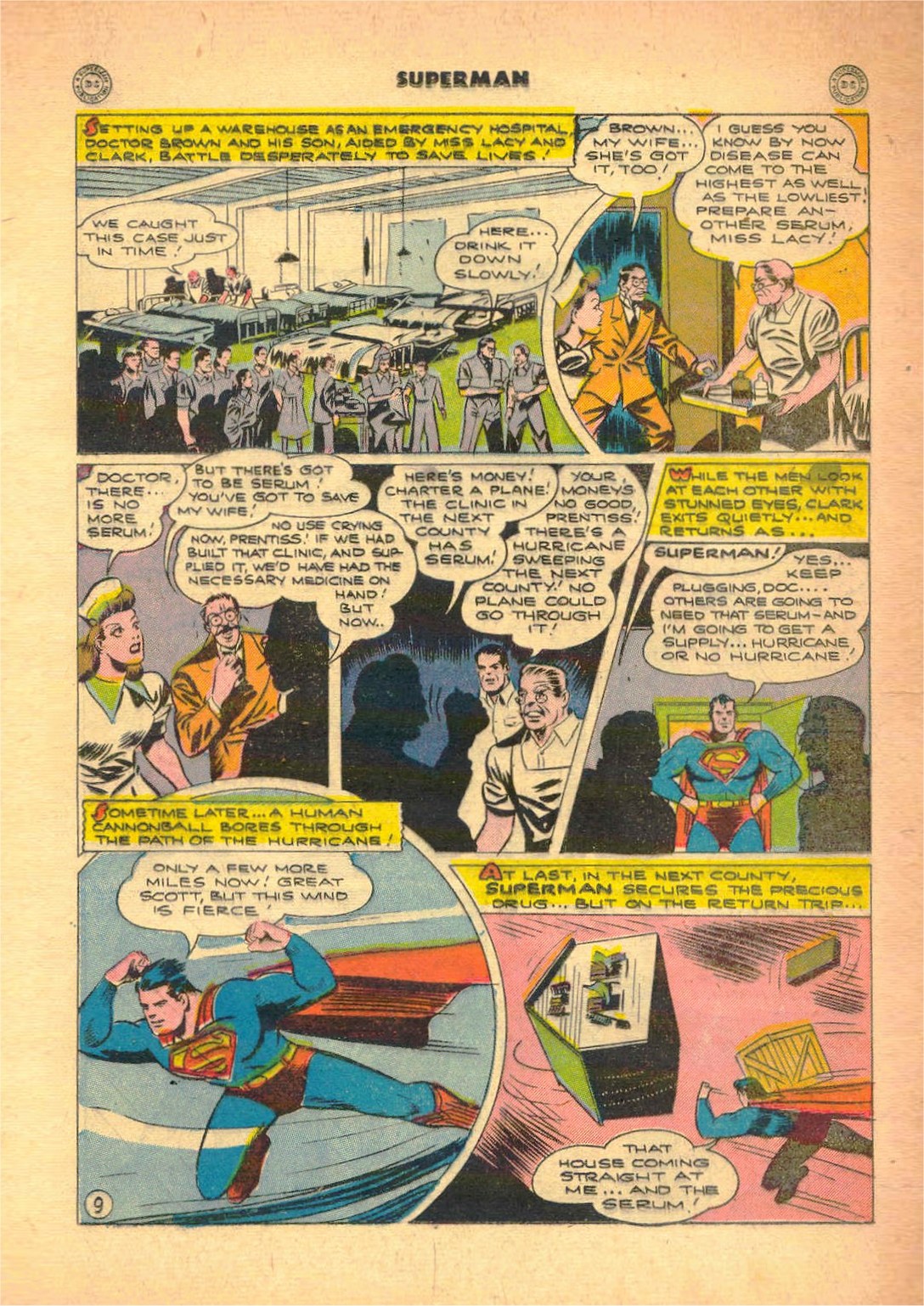 Read online Superman (1939) comic - Issue #33
