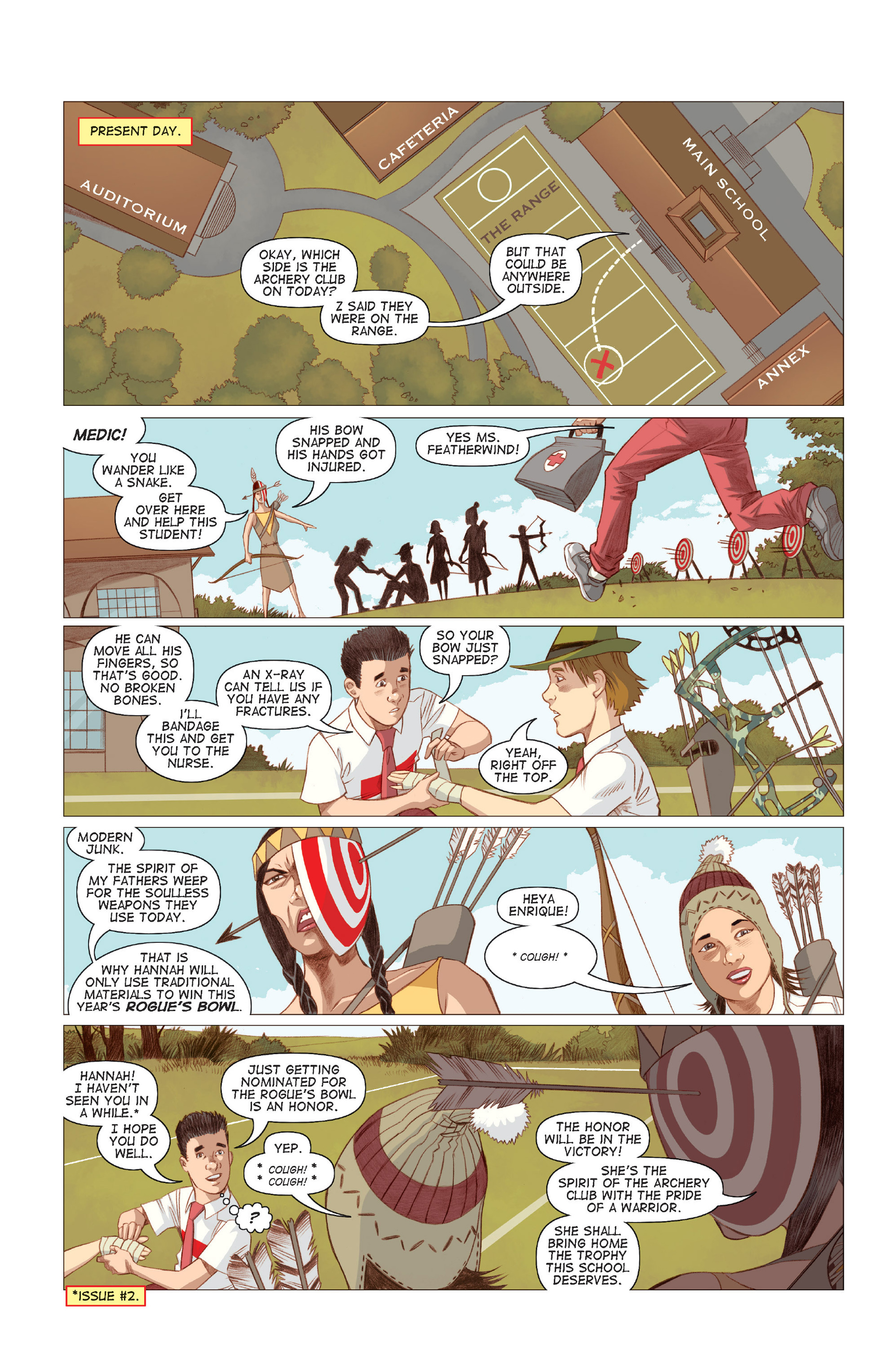Read online Five Weapons comic - Issue #7