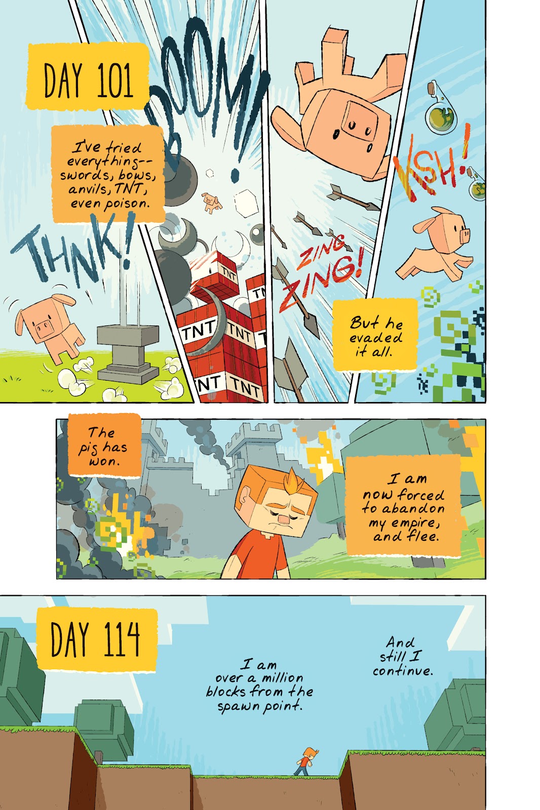 Read online Minecraft: Stories From the Overworld comic - Issue # TPB