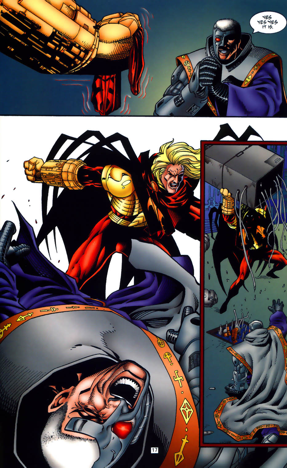 Read online Azrael (1995) comic - Issue #7