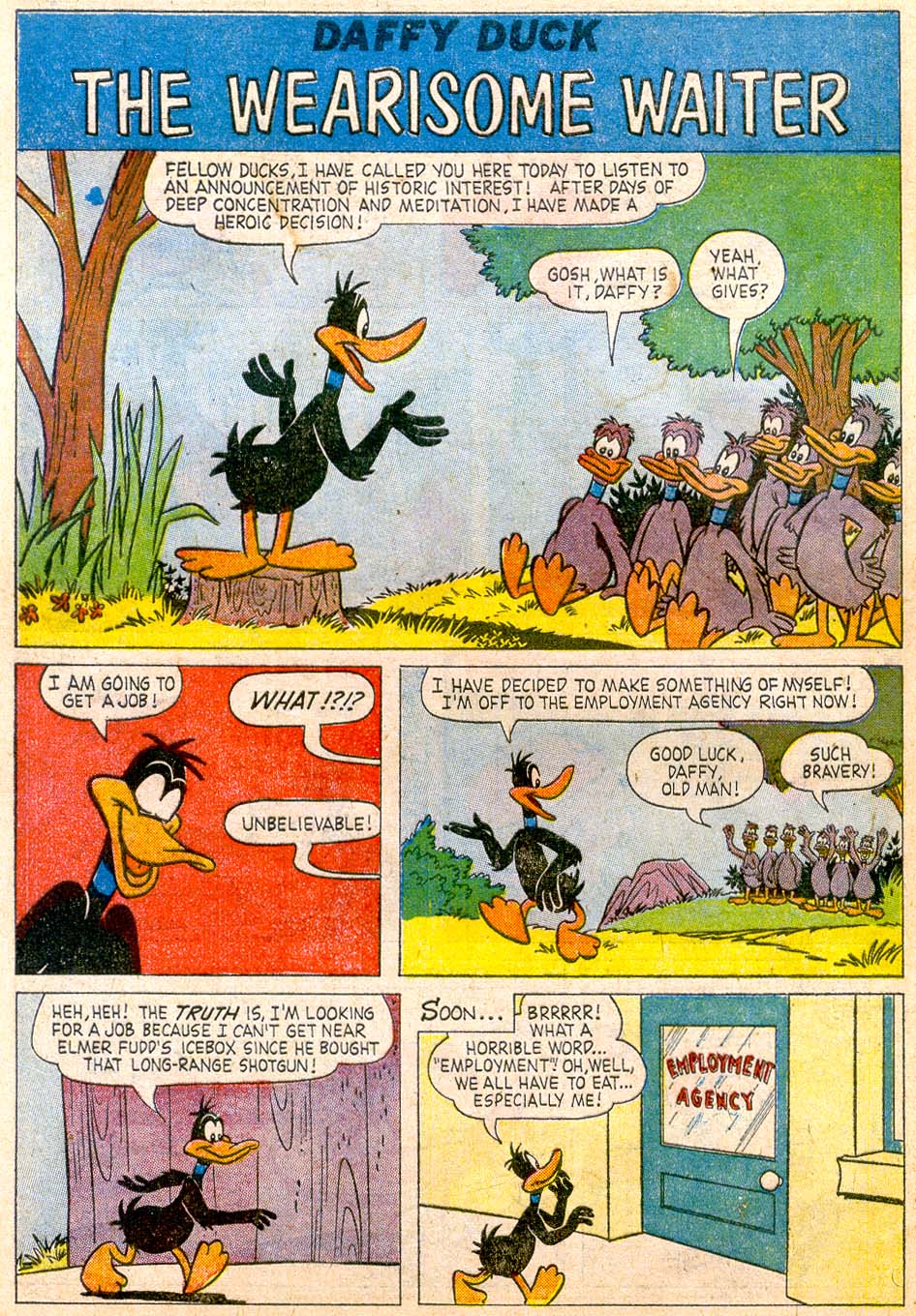 Read online Daffy Duck comic - Issue #25