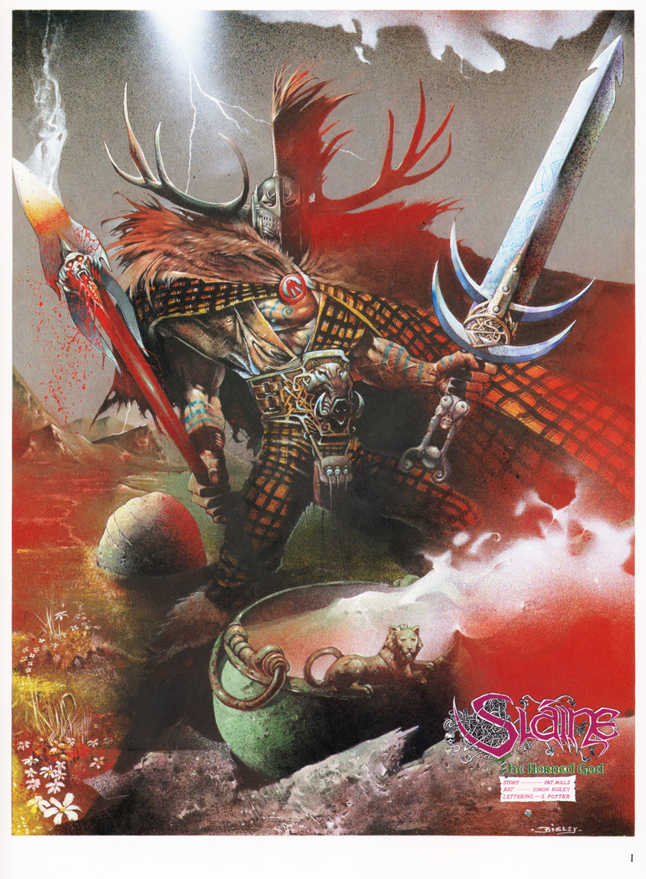 Read online Slaine: The Horned God (1993) comic - Issue #1