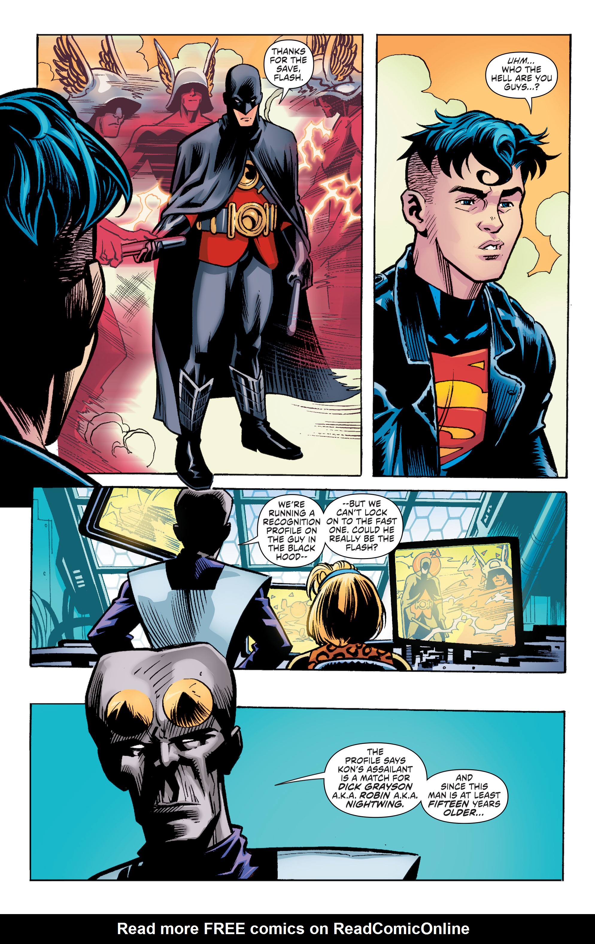 Read online Convergence Superboy comic - Issue #1