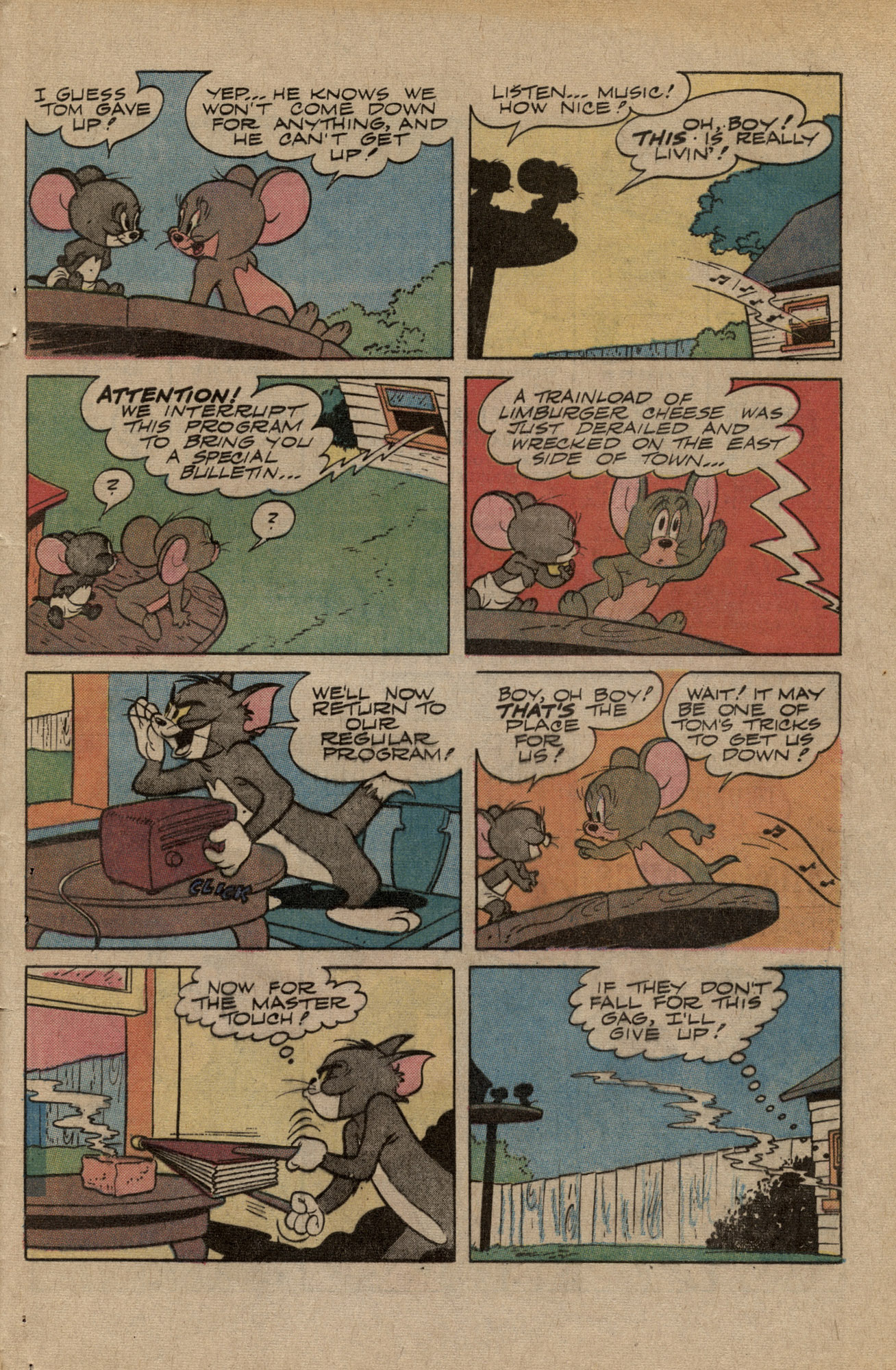 Read online Tom and Jerry comic - Issue #258