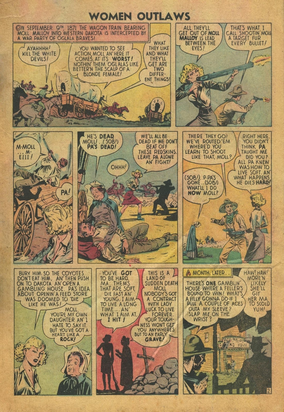 Read online Women Outlaws comic - Issue #6