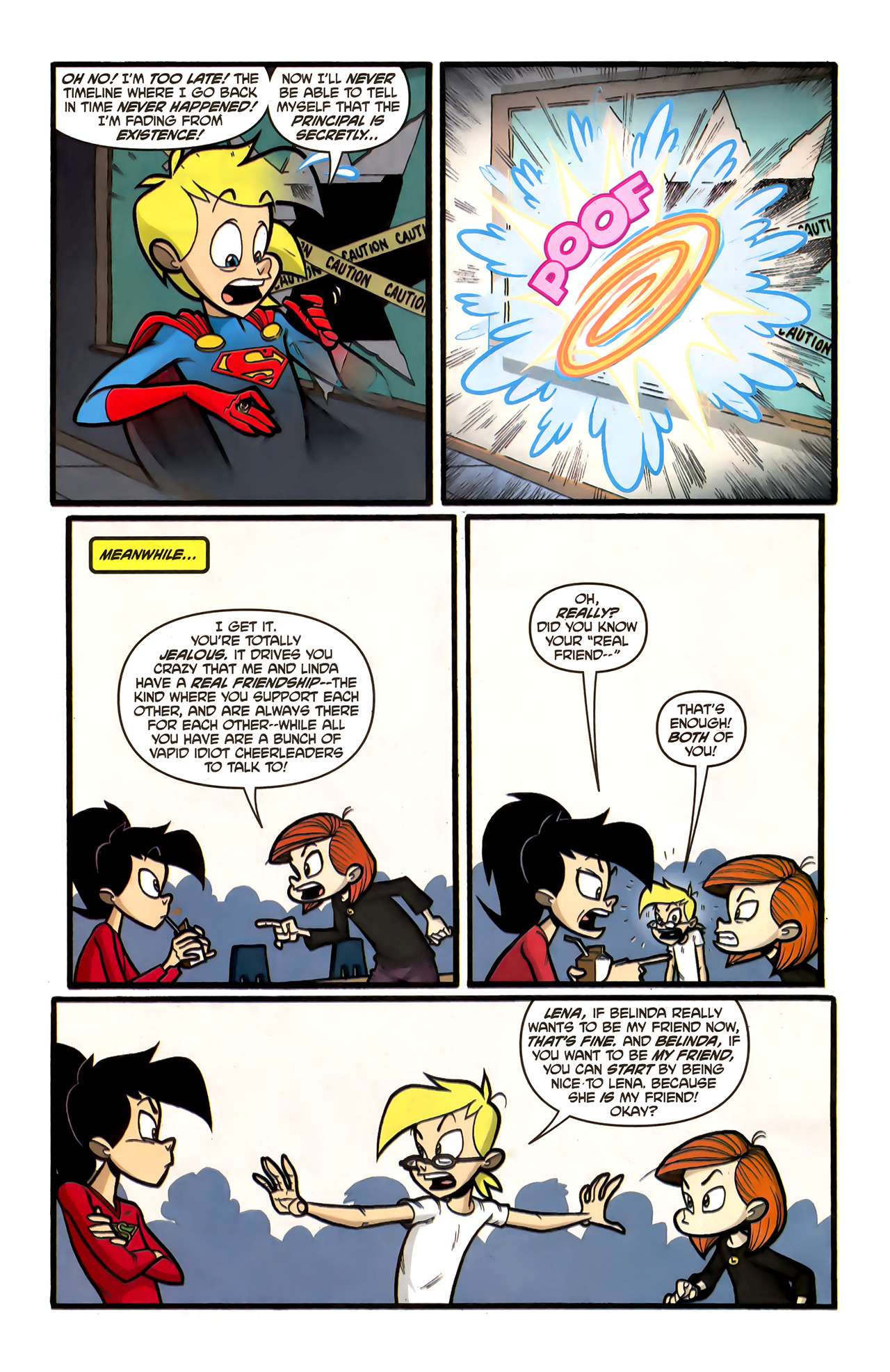 Read online Supergirl: Cosmic Adventures in the 8th Grade comic - Issue #3
