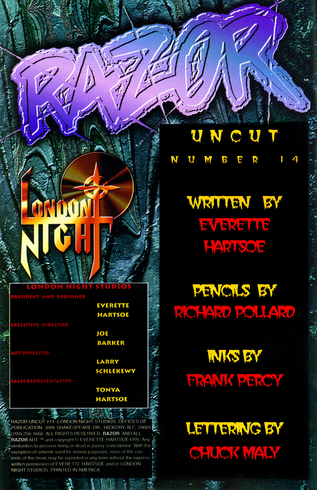 Read online Razor: Uncut comic - Issue #14