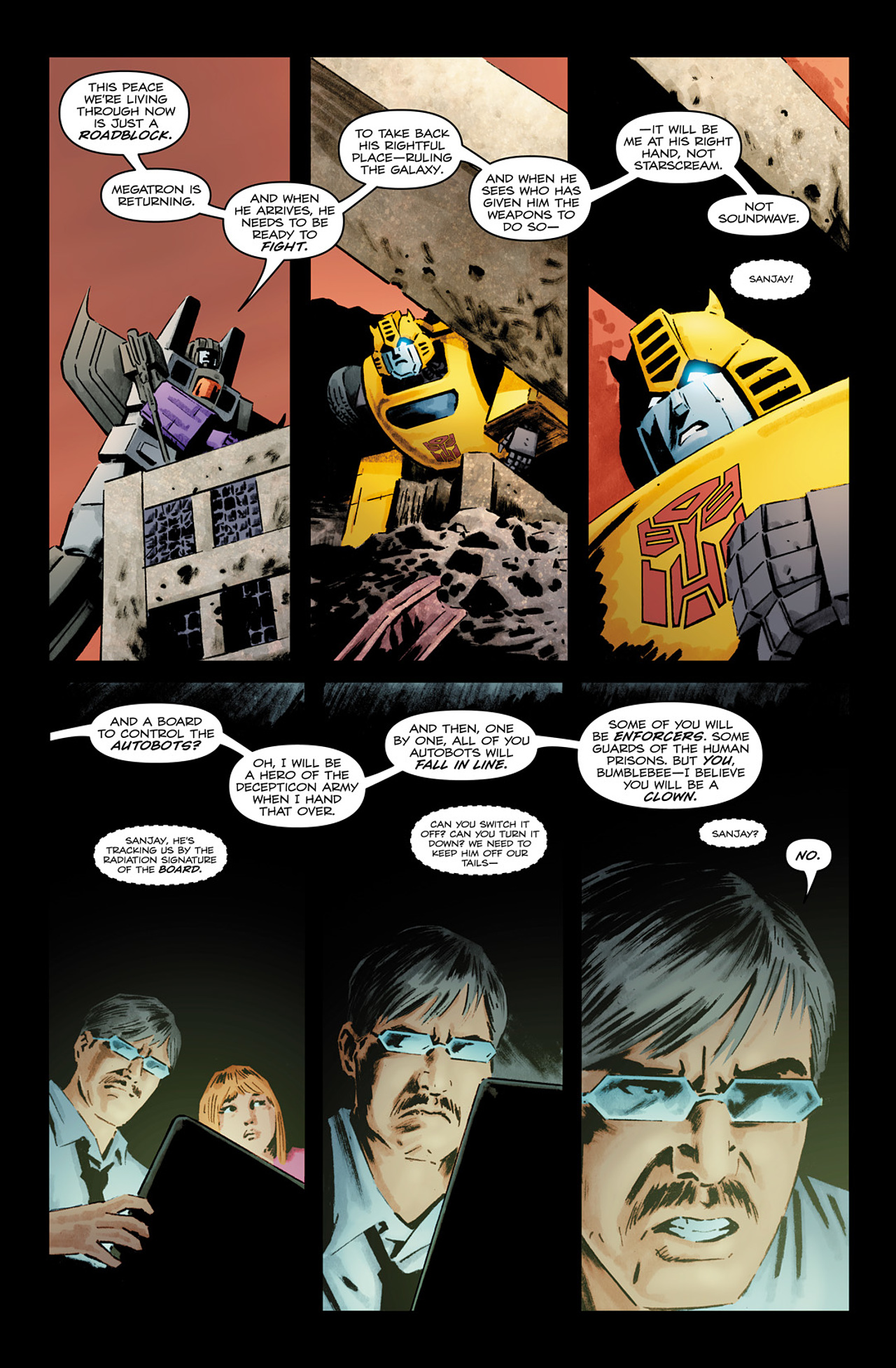 Read online The Transformers: Bumblebee comic - Issue #4