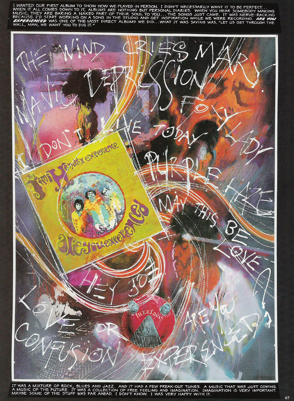 Read online Voodoo Child - The Illustrated Legend of Jimi Hendrix comic - Issue # TPB