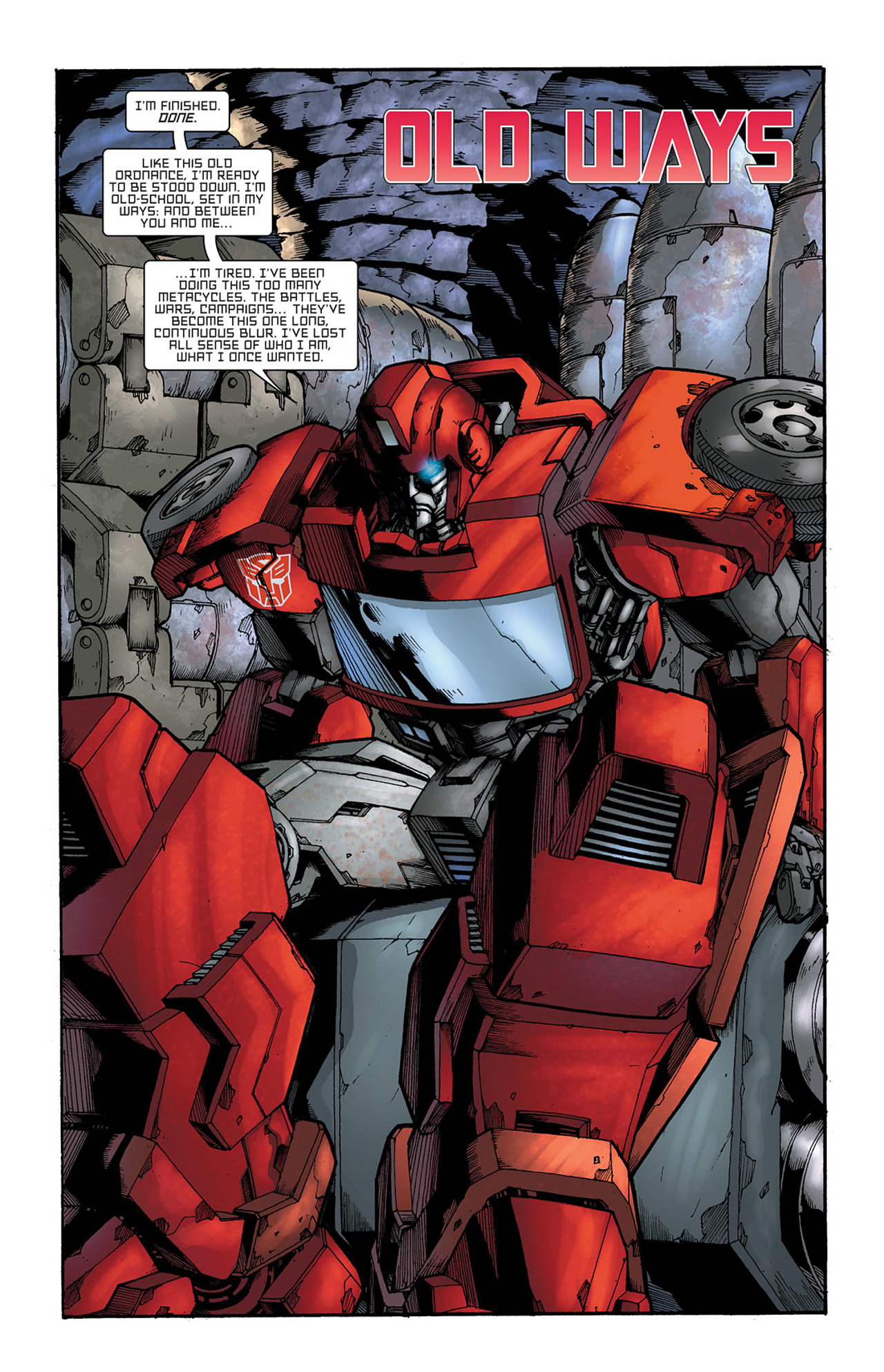 Read online The Transformers: All Hail Megatron comic - Issue #13