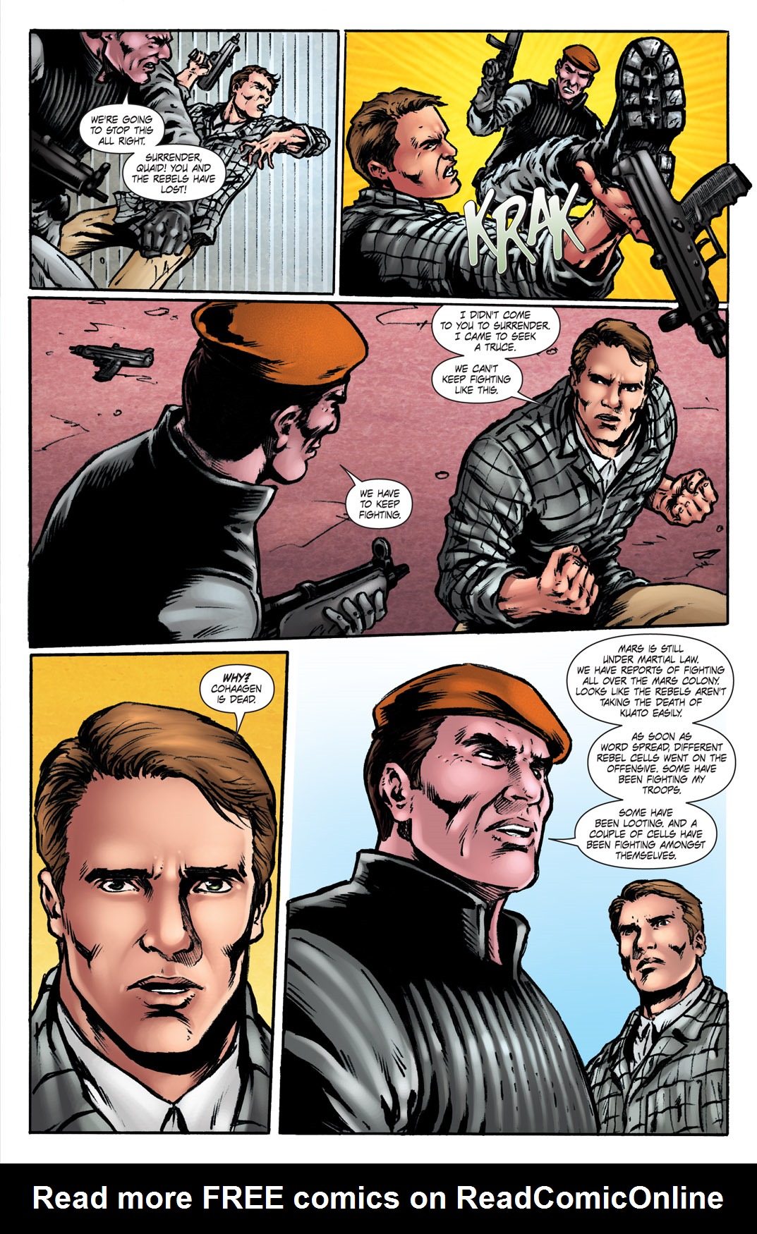 Read online Total Recall comic - Issue #1