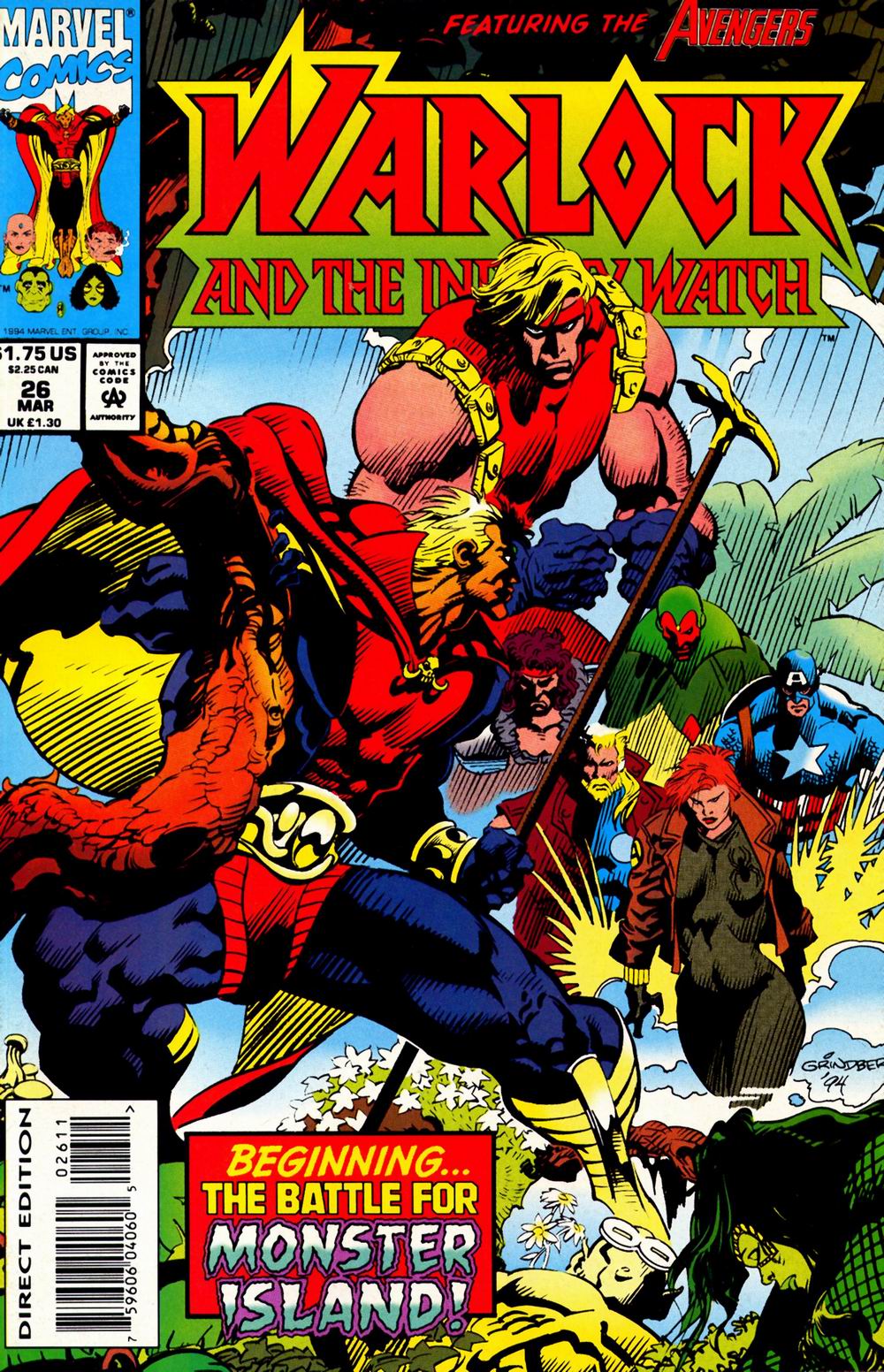 Read online Warlock and the Infinity Watch comic - Issue #26