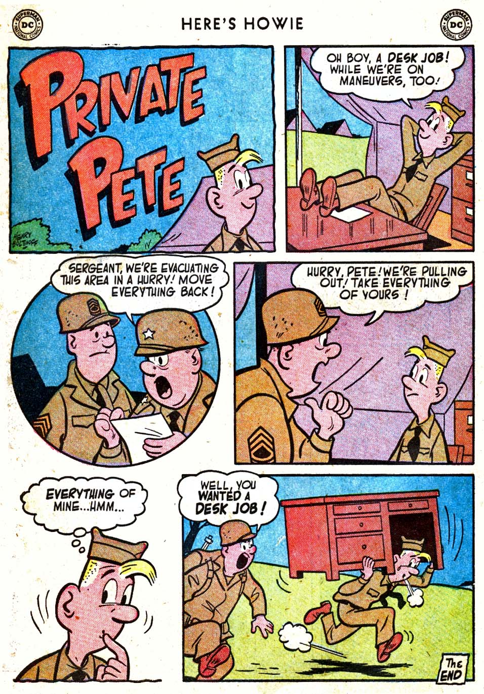 Read online Here's Howie Comics comic - Issue #15