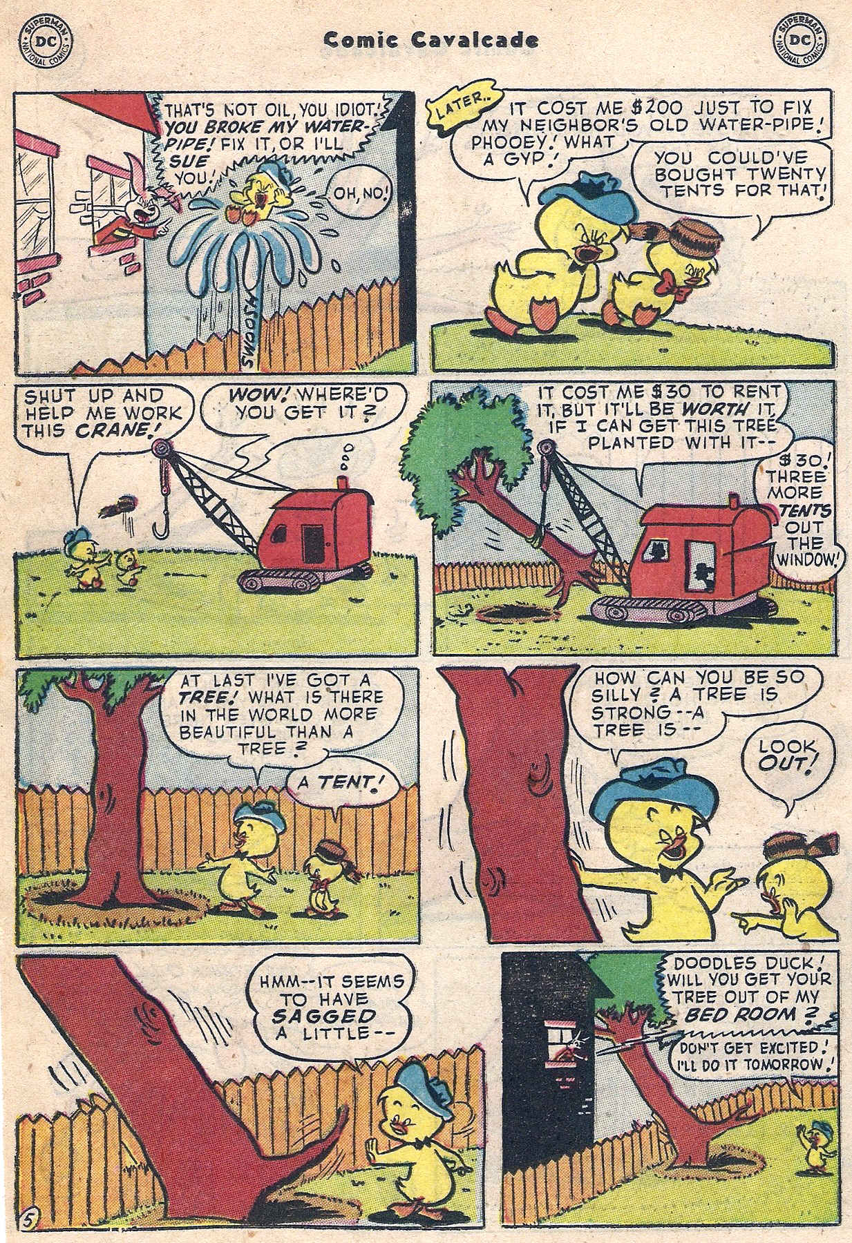 Read online Comic Cavalcade comic - Issue #56