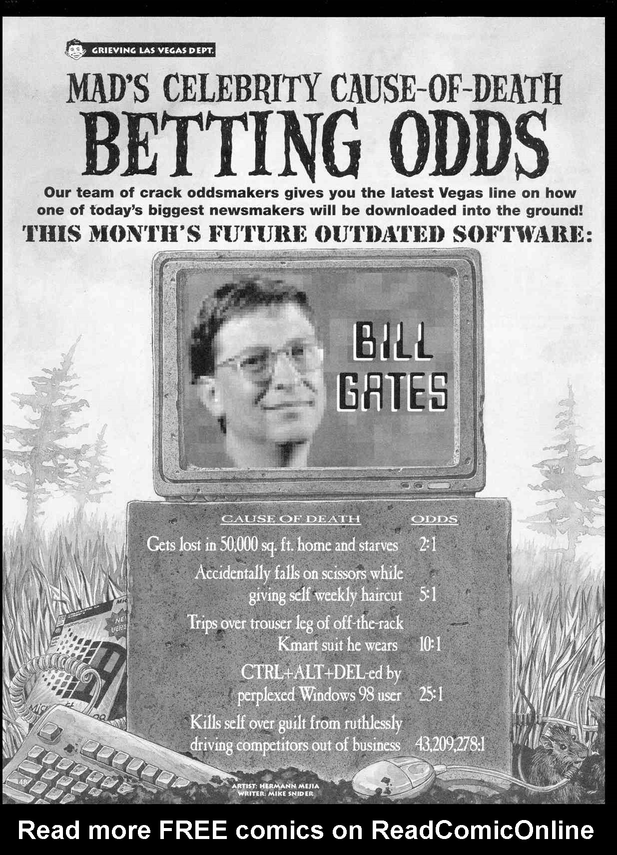 Read online MAD comic - Issue #376