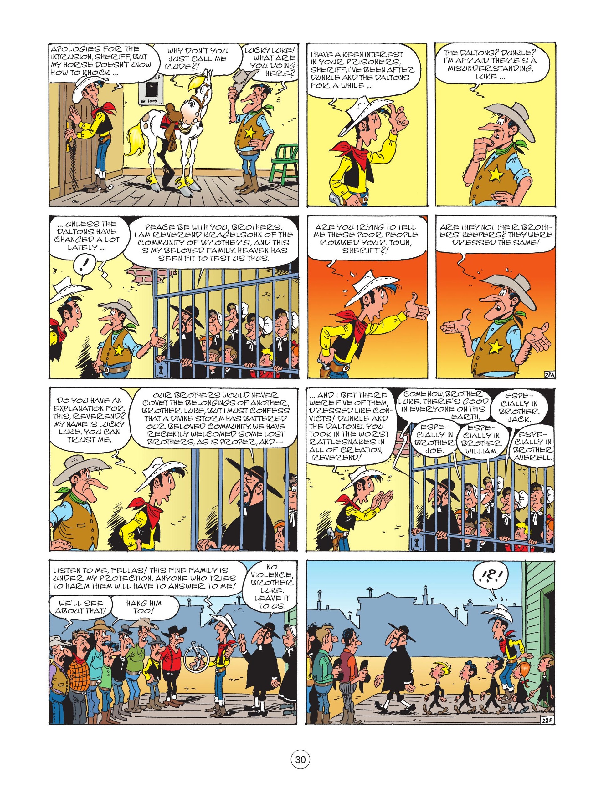 Read online A Lucky Luke Adventure comic - Issue #73