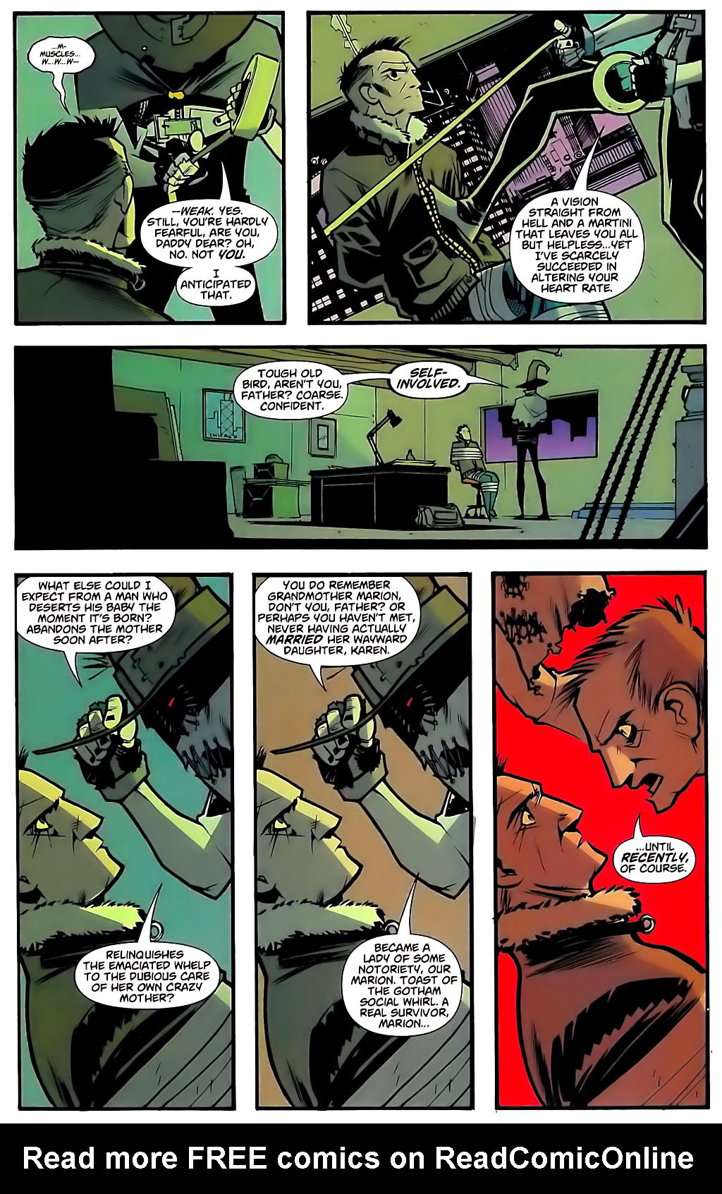 Read online Year One: Batman/Scarecrow comic - Issue #2