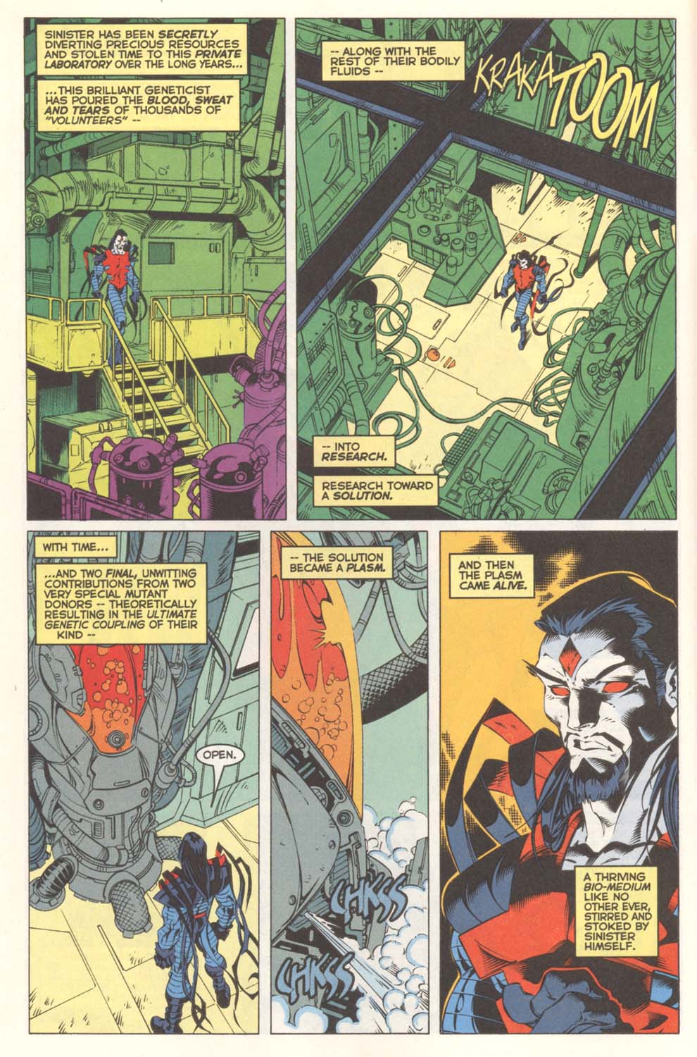 Read online X-Man comic - Issue #-1