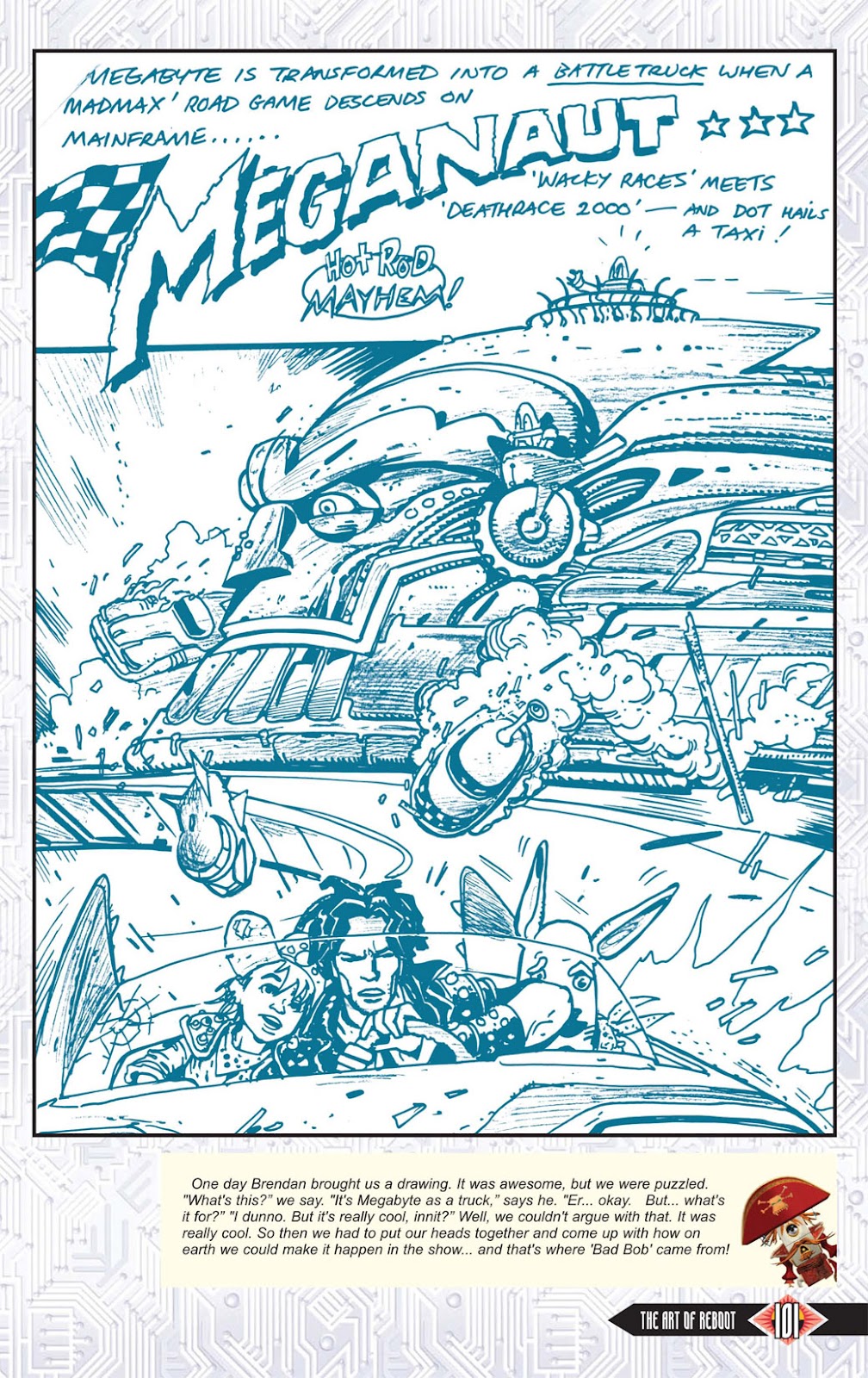 Read online The Art of Reboot comic - Issue # TPB