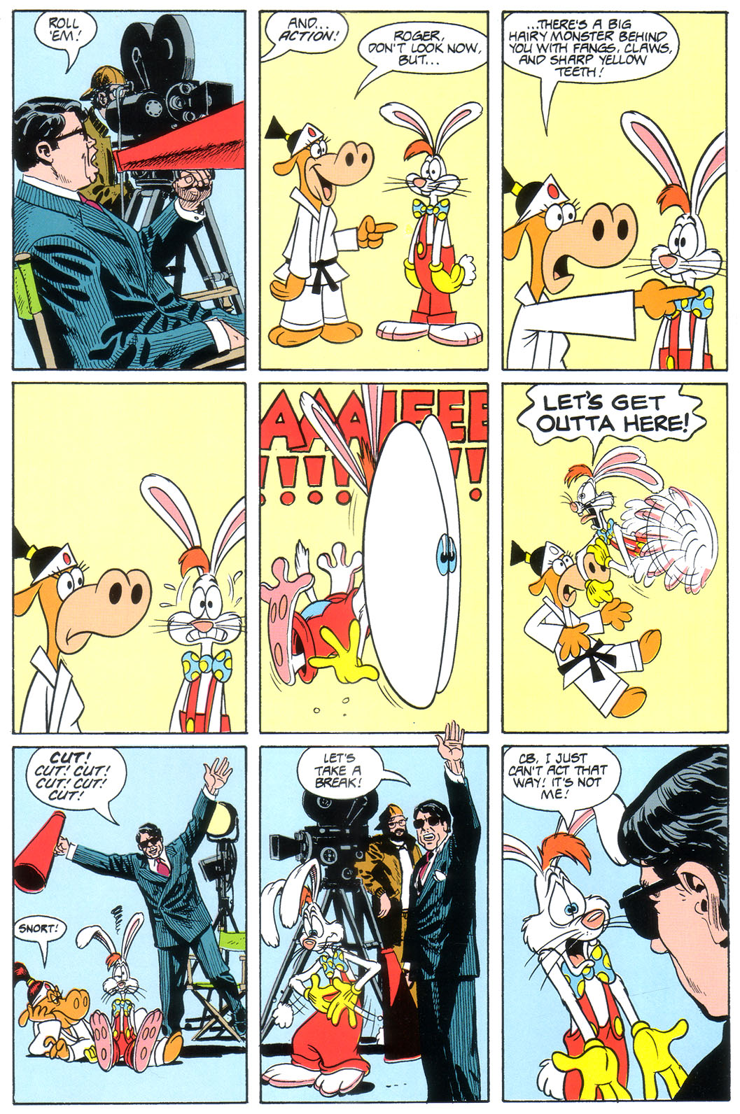 Read online Marvel Graphic Novel comic - Issue #54 - Roger Rabbit The ...