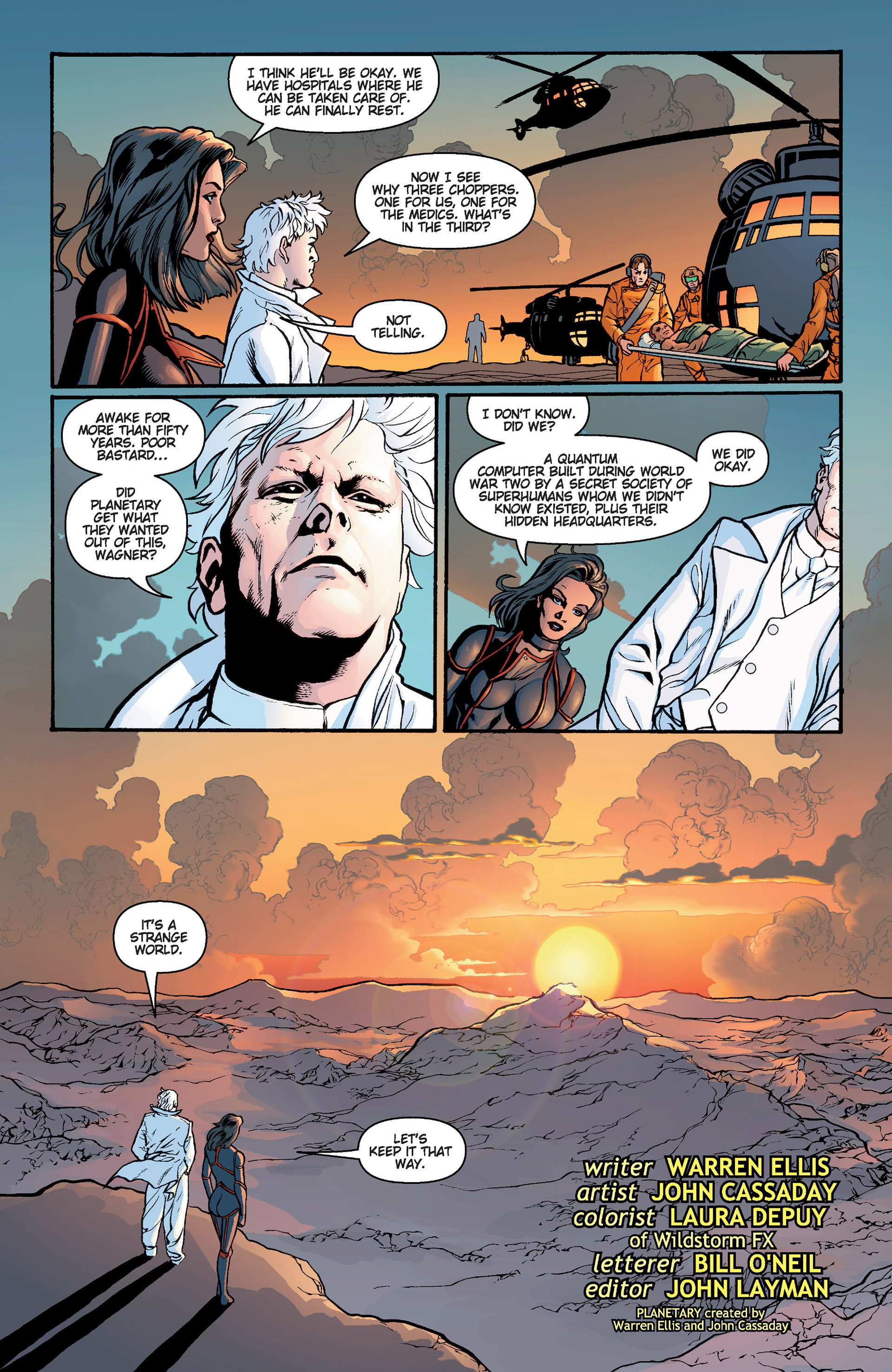 Read online Planetary comic - Issue #1