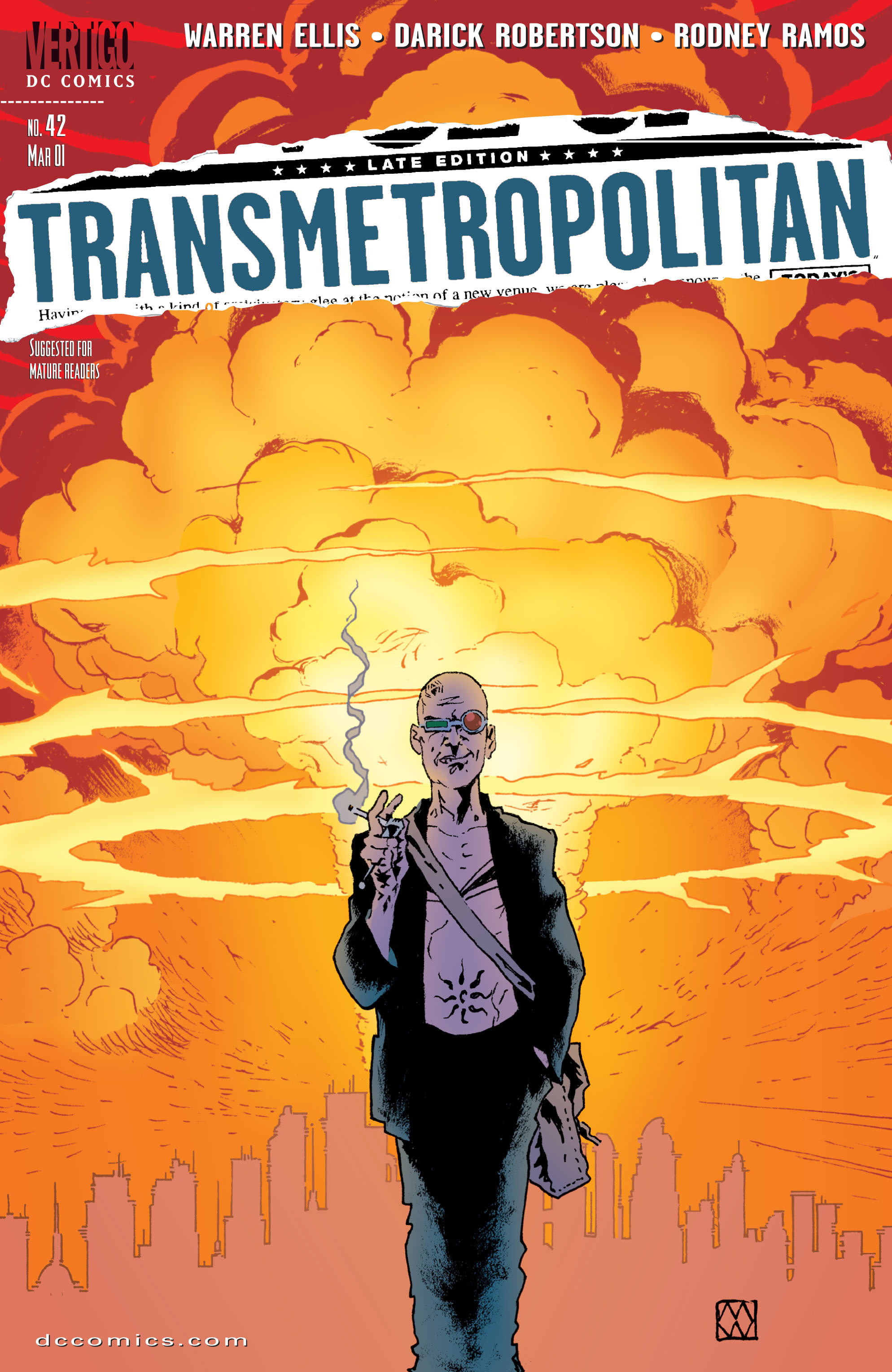 Read online Transmetropolitan comic - Issue #42